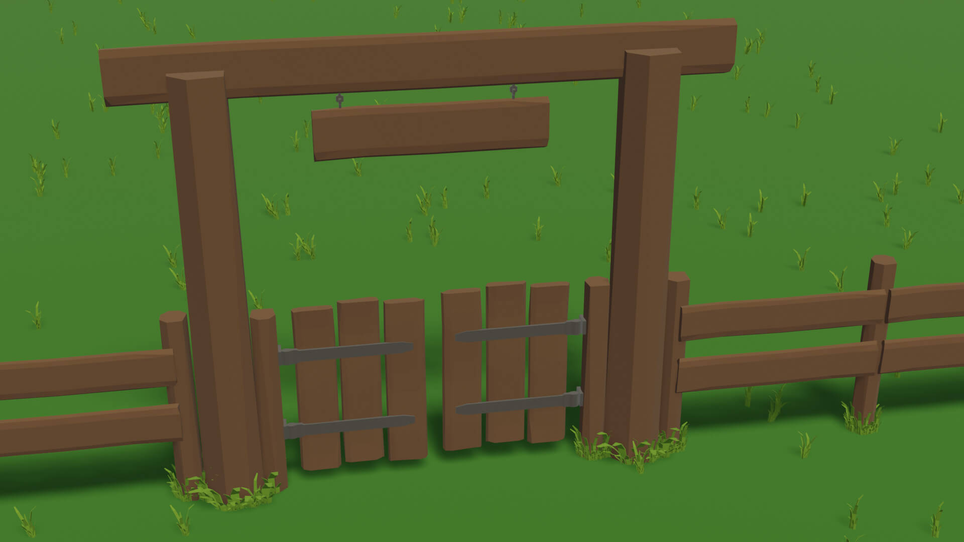 Farm Fence - 3D Model by mg53