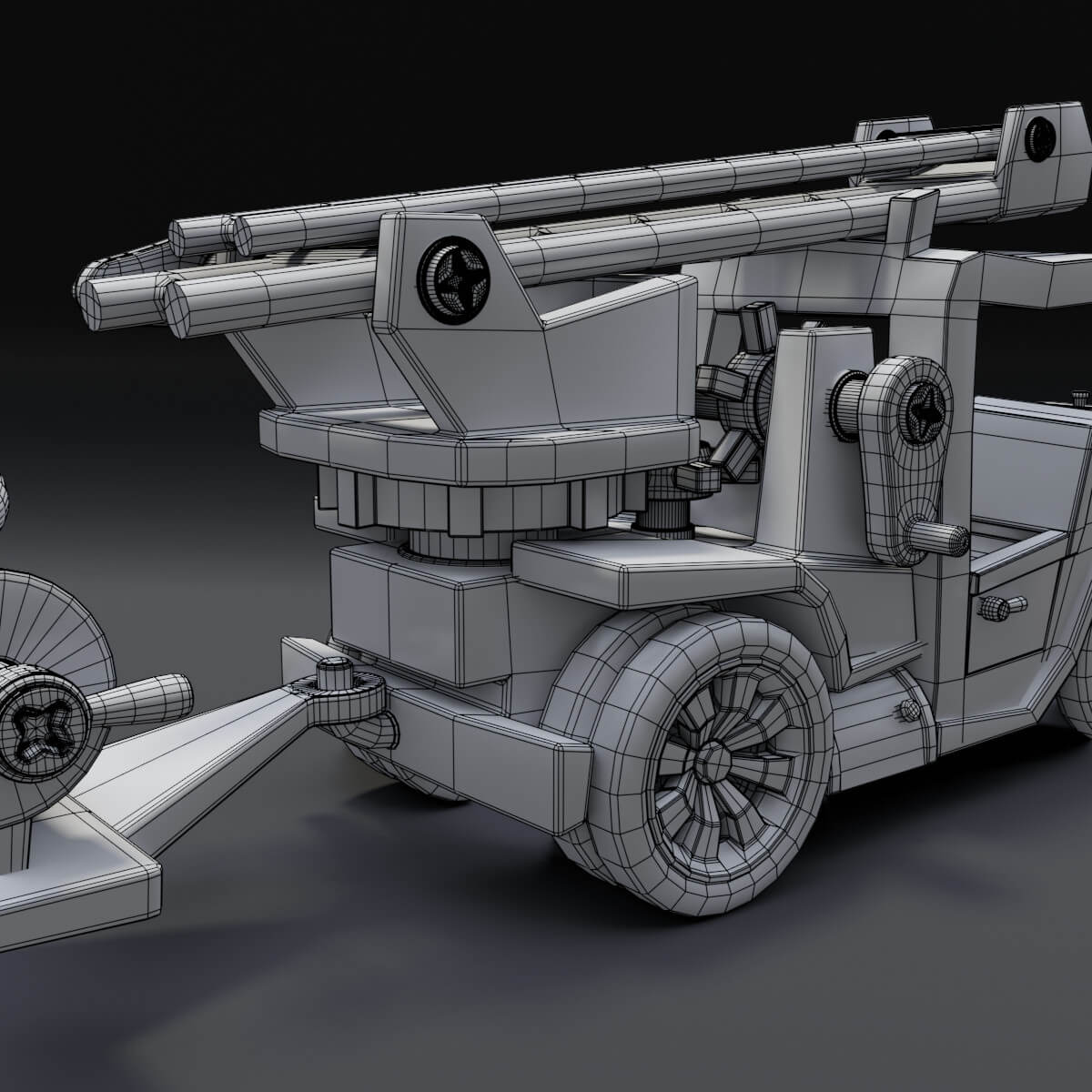 Fire Truck - 3D Model by mg53