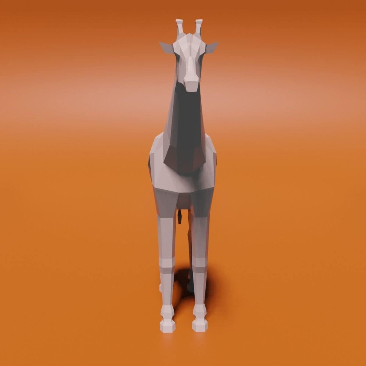 Giraffe - 3D Model by mg53