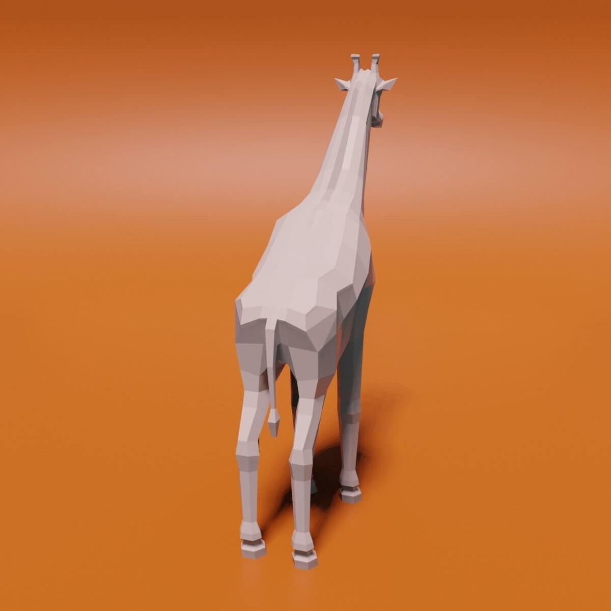 Giraffe - 3D Model by mg53