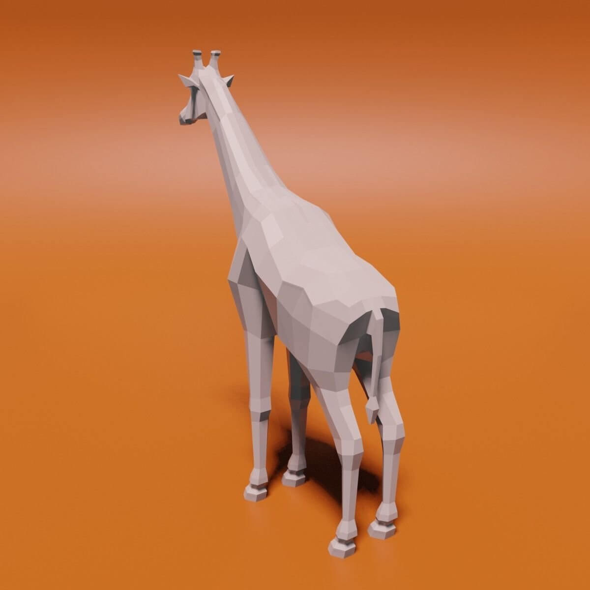 Giraffe - 3D Model by mg53