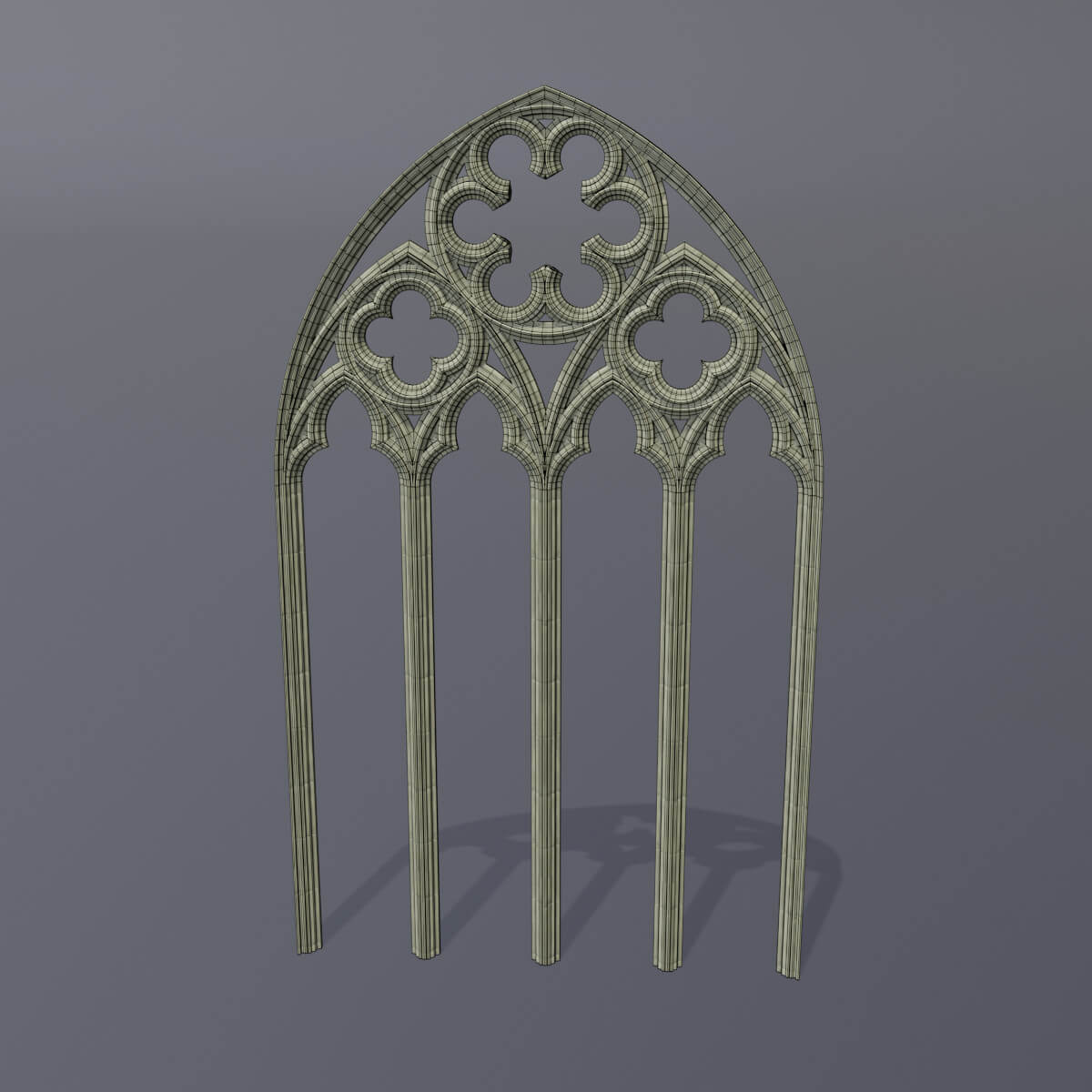 Gothic Arch 2 - 3D Model by mg53
