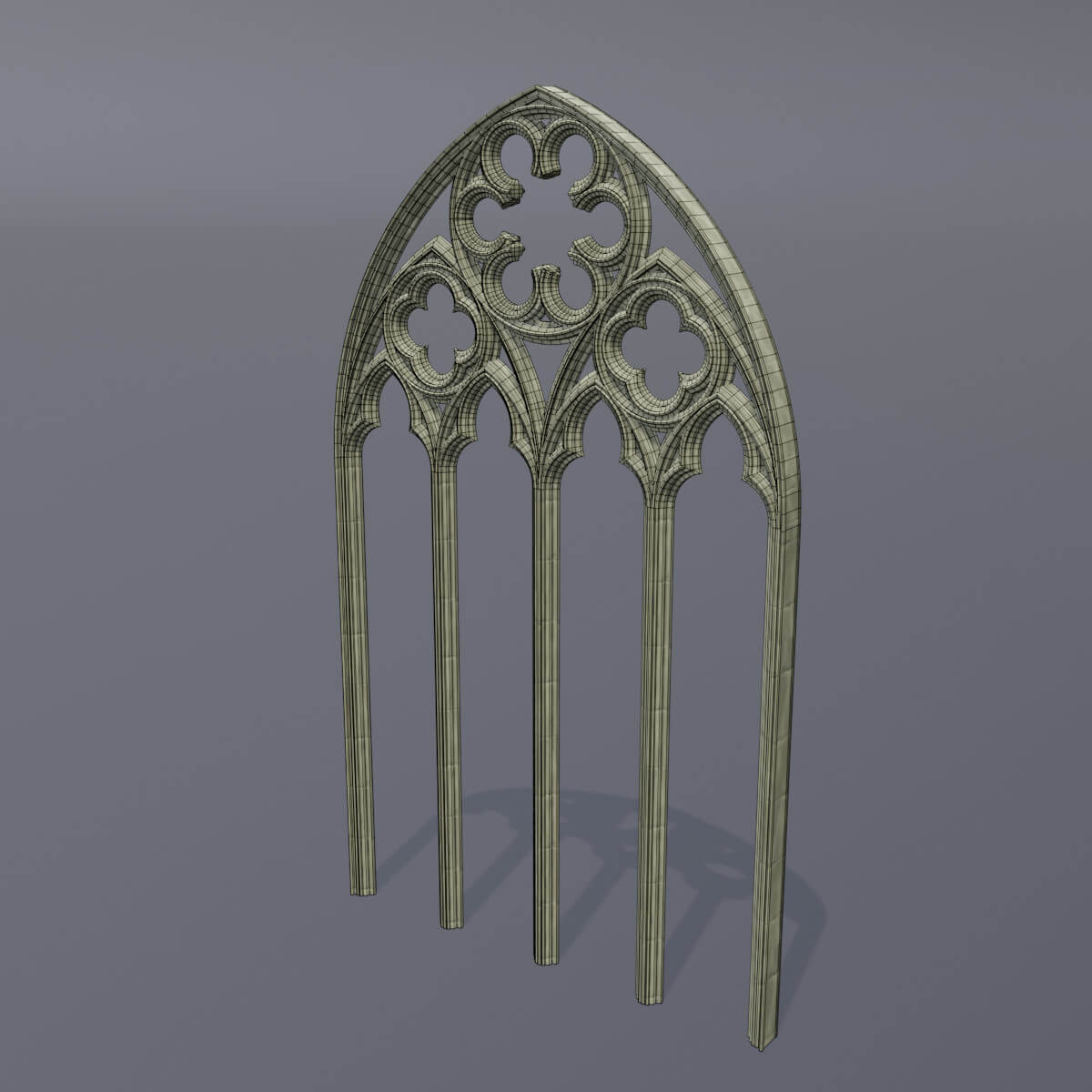 Gothic Arch 2 - 3D Model by mg53