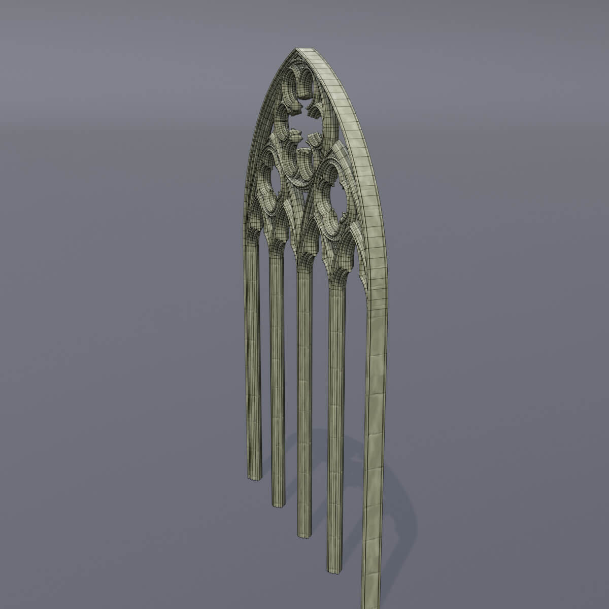 Gothic Arch 2 - 3D Model by mg53