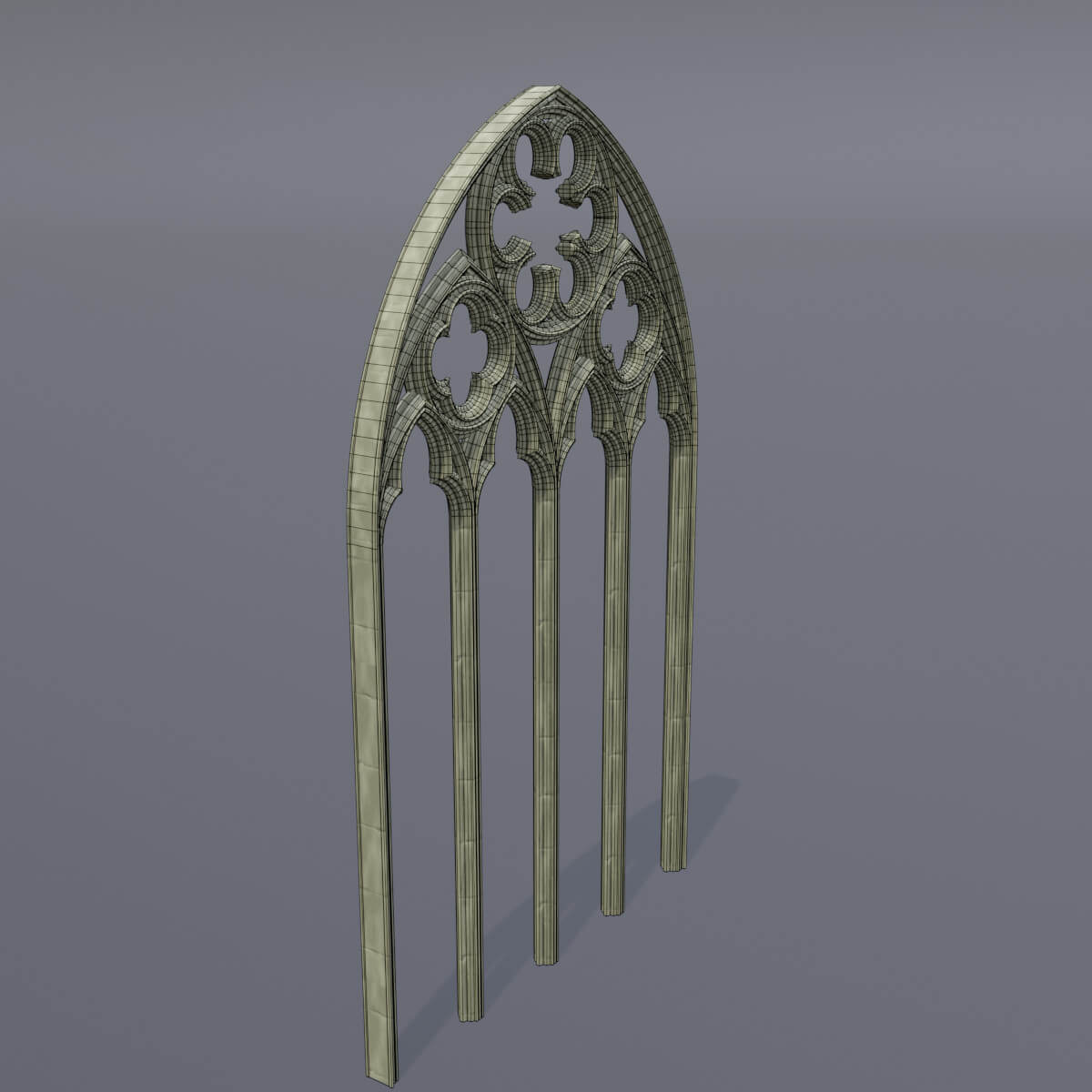 Gothic Arch 2 - 3D Model by mg53