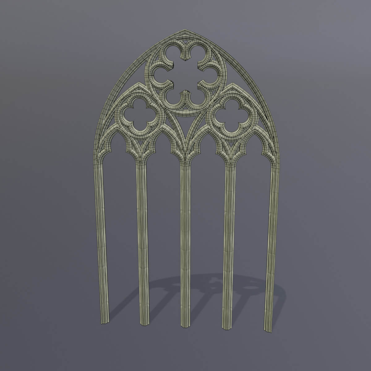 Gothic Arch 2 - 3D Model by mg53
