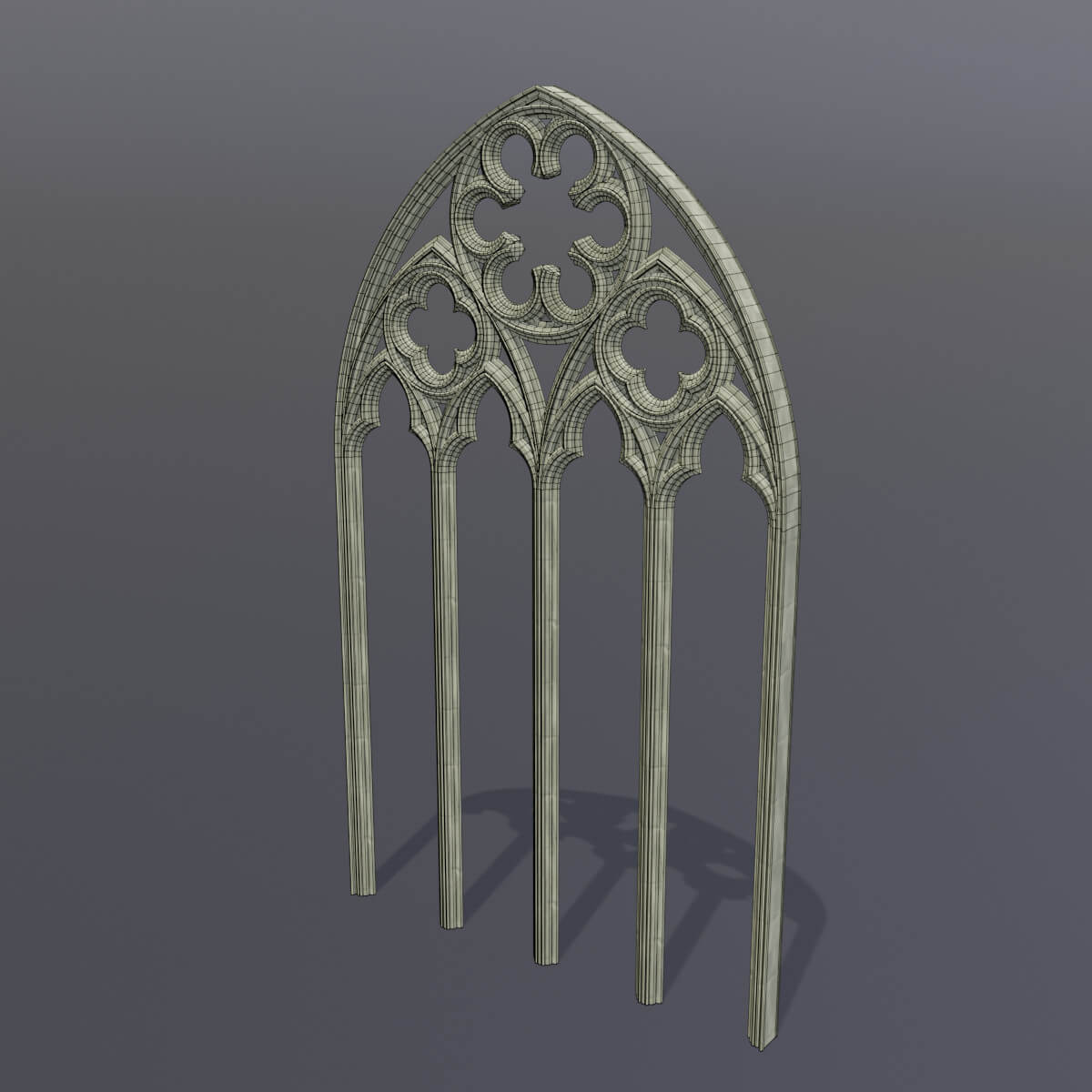 Gothic Arch 2 - 3D Model by mg53