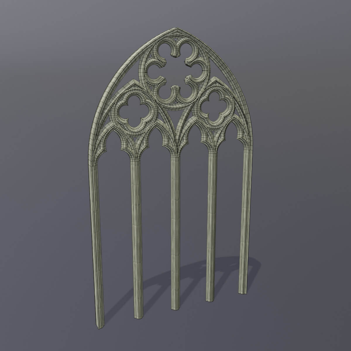 Gothic Arch 2 - 3D Model by mg53