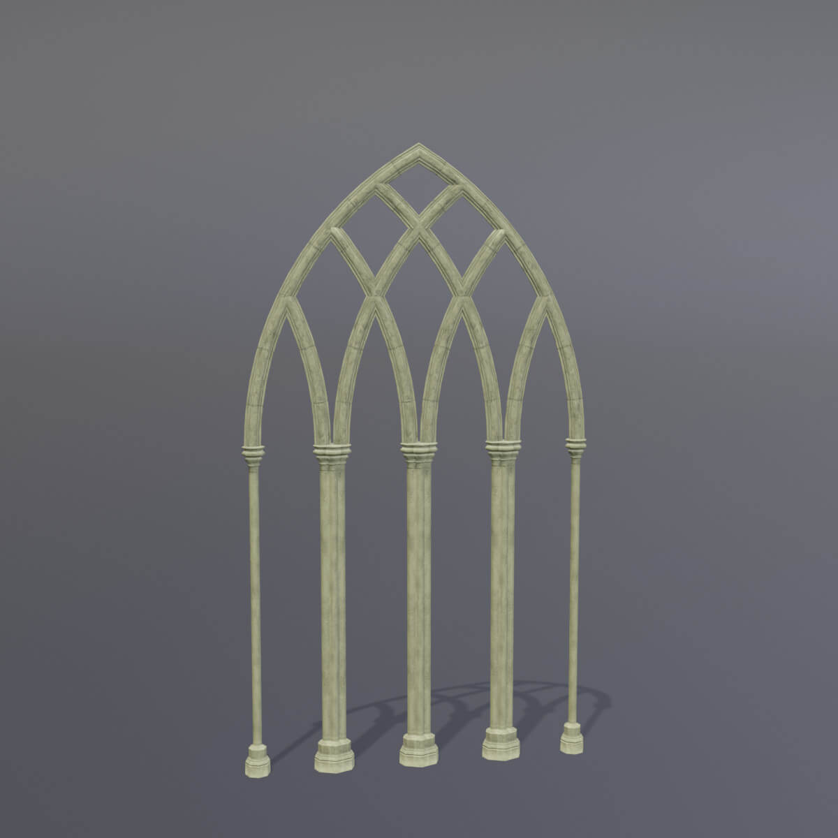 Gothic Arch 3 - 3D Model by mg53