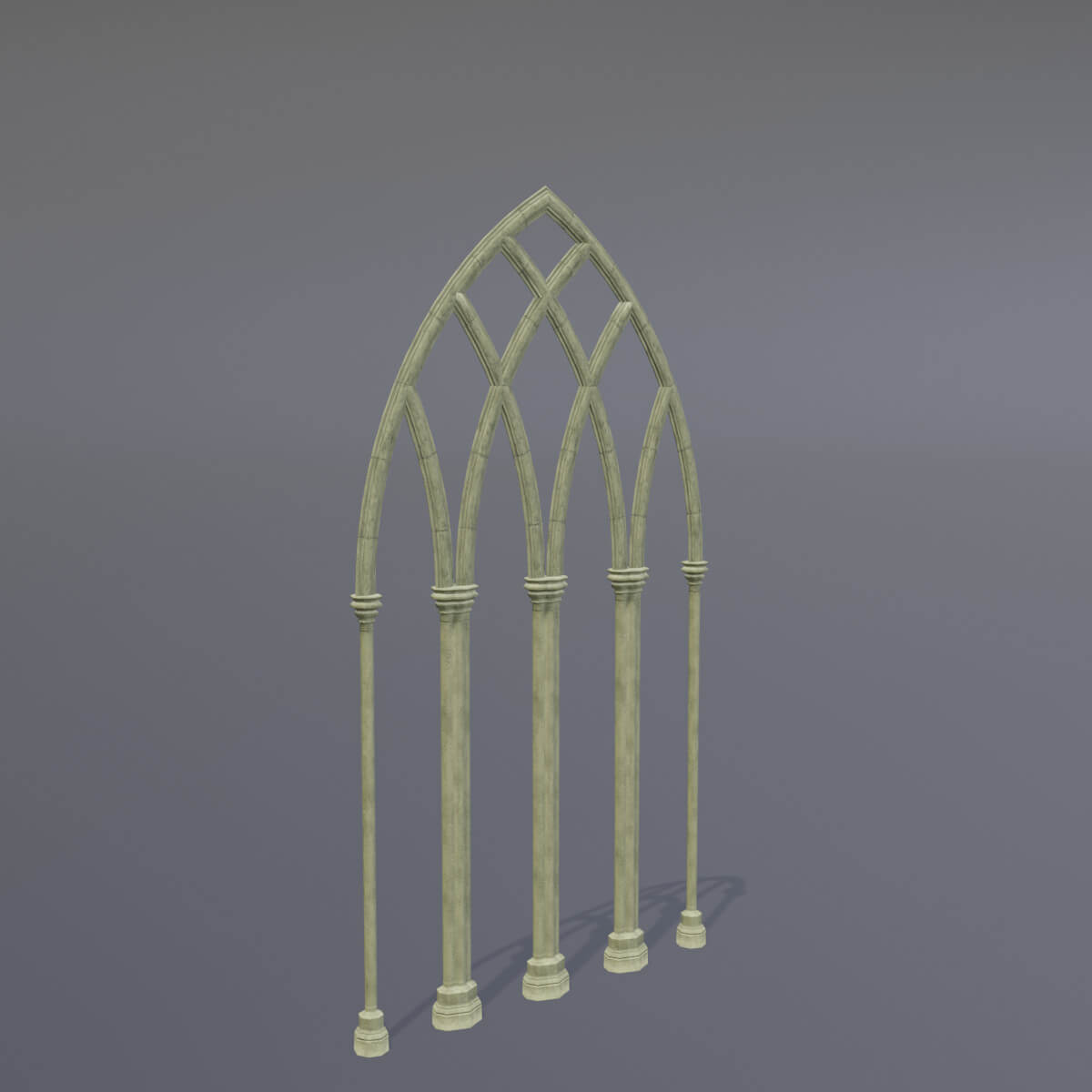 Gothic Arch 3 - 3D Model by mg53