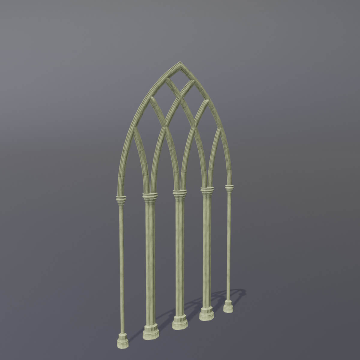 Gothic Arch 3 - 3D Model by mg53
