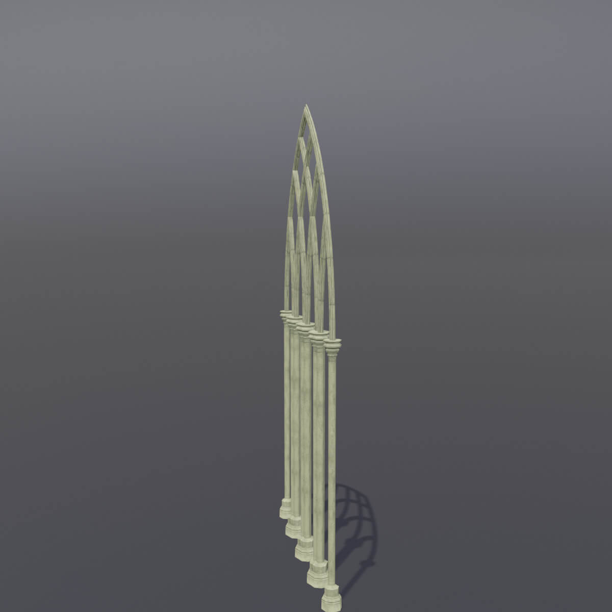 Gothic Arch 3 - 3D Model by mg53