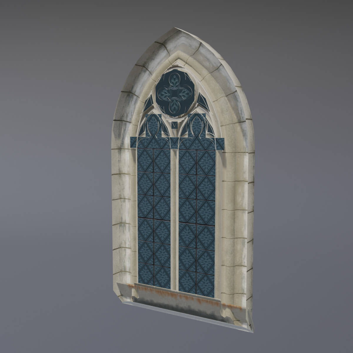 Gothic Window - 3D Model by mg53