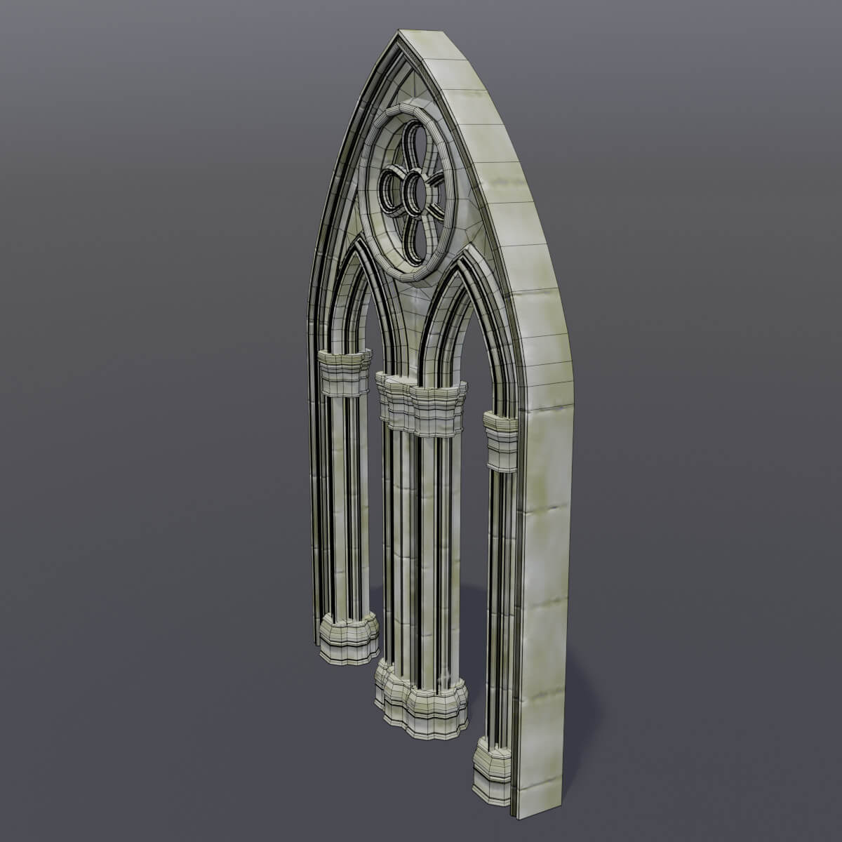 Gothic Arch 1 - 3D Model by mg53