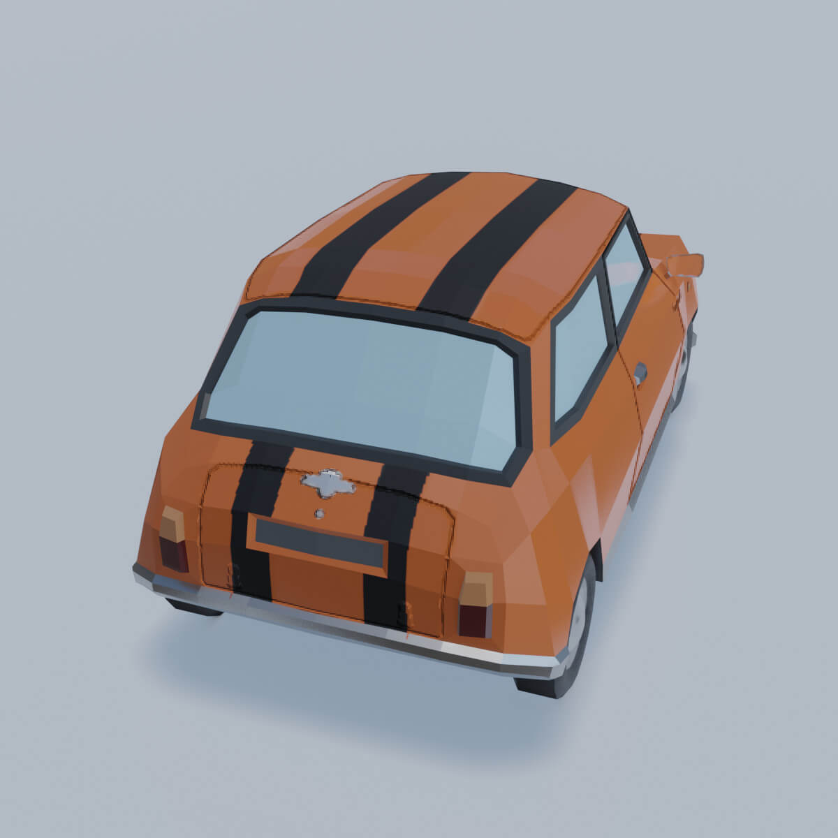 Car - Hatchback 3D Model by mg53