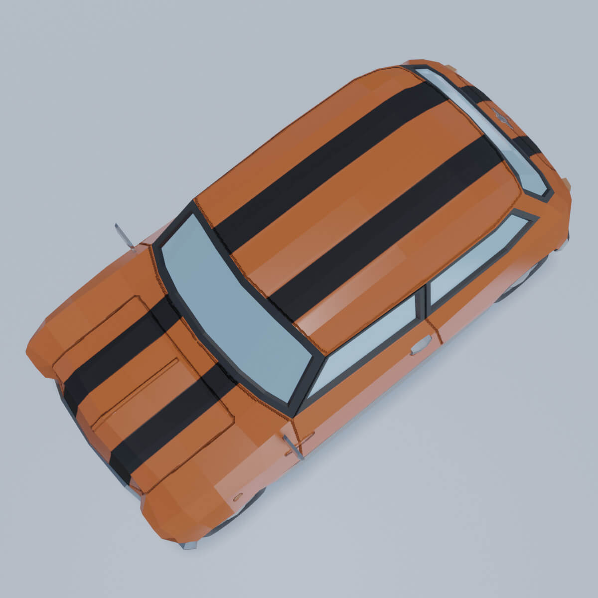 Car - Hatchback 3D Model by mg53