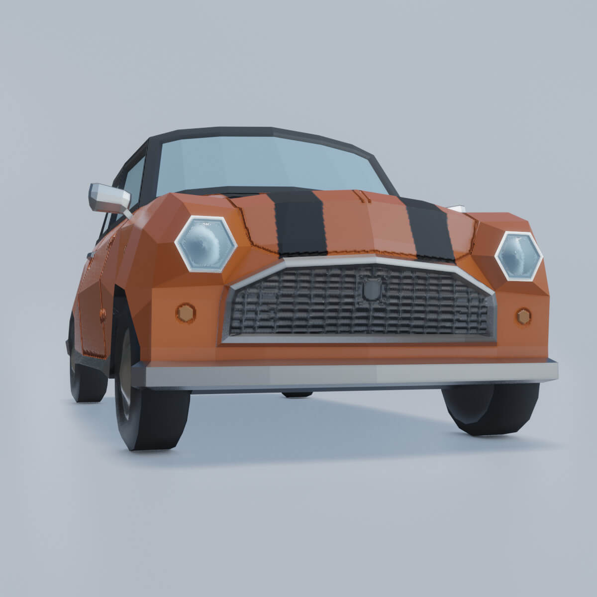 Car - Hatchback 3D Model by mg53