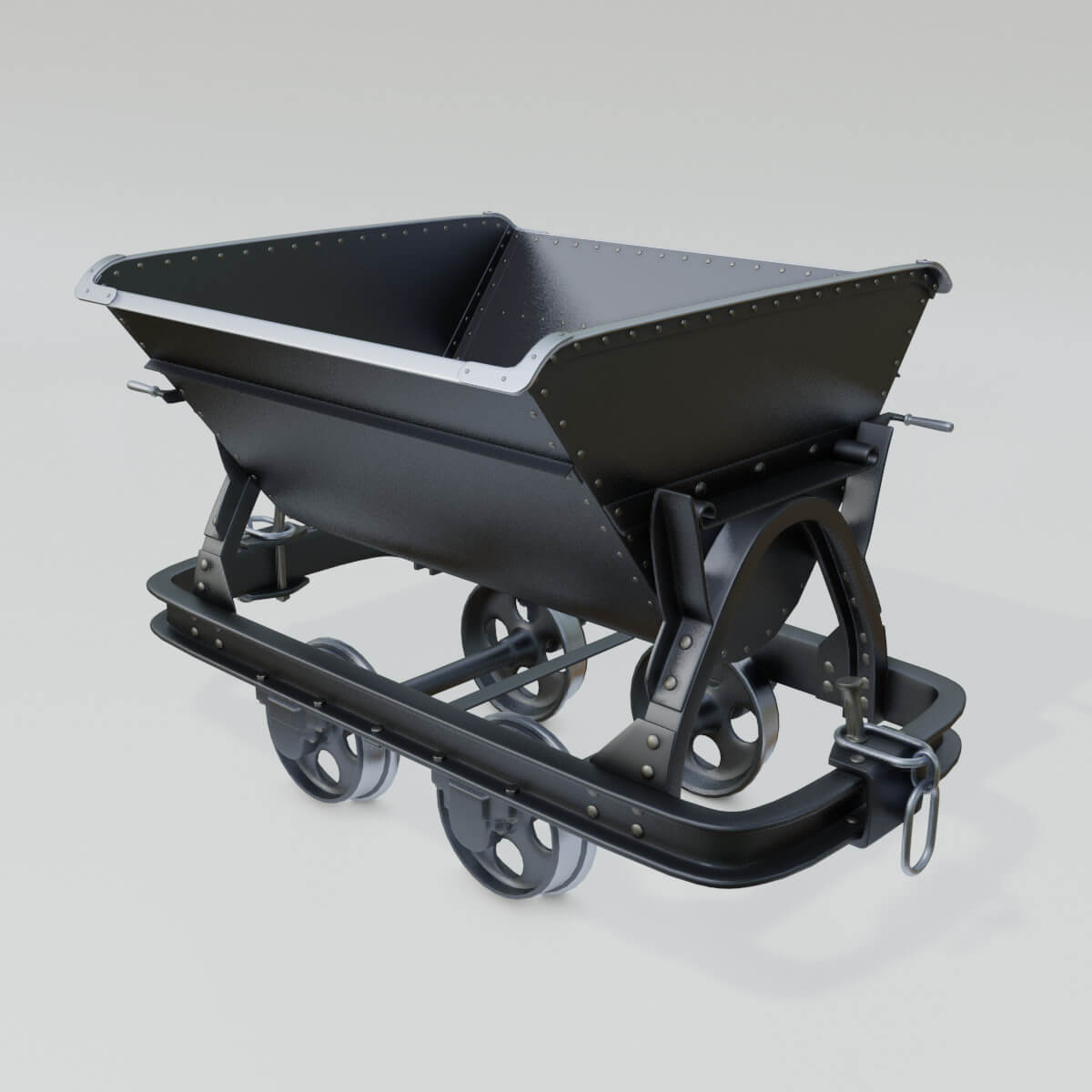 Mining Cart - 3D Model by mg53
