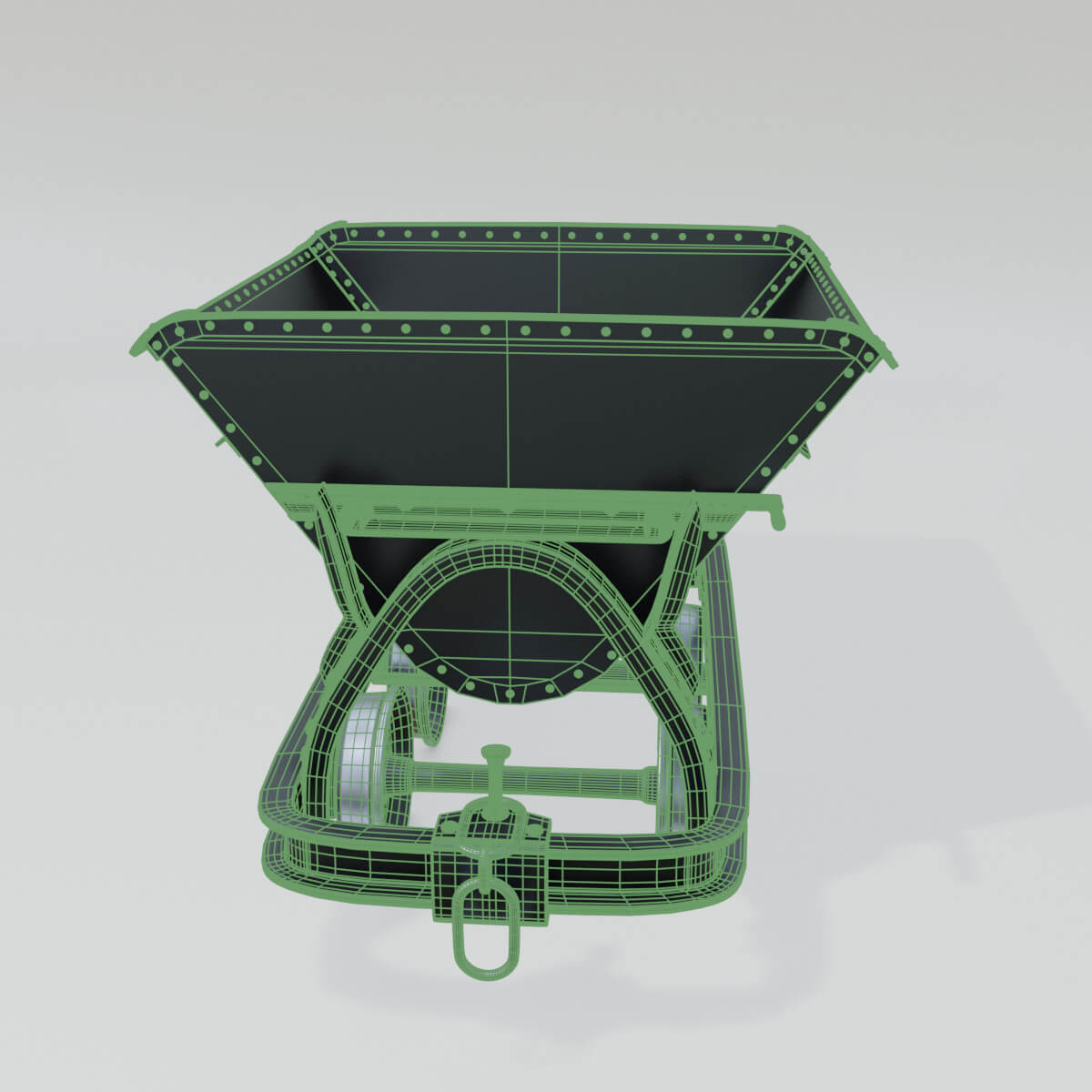 Mining Cart - 3D Model by mg53