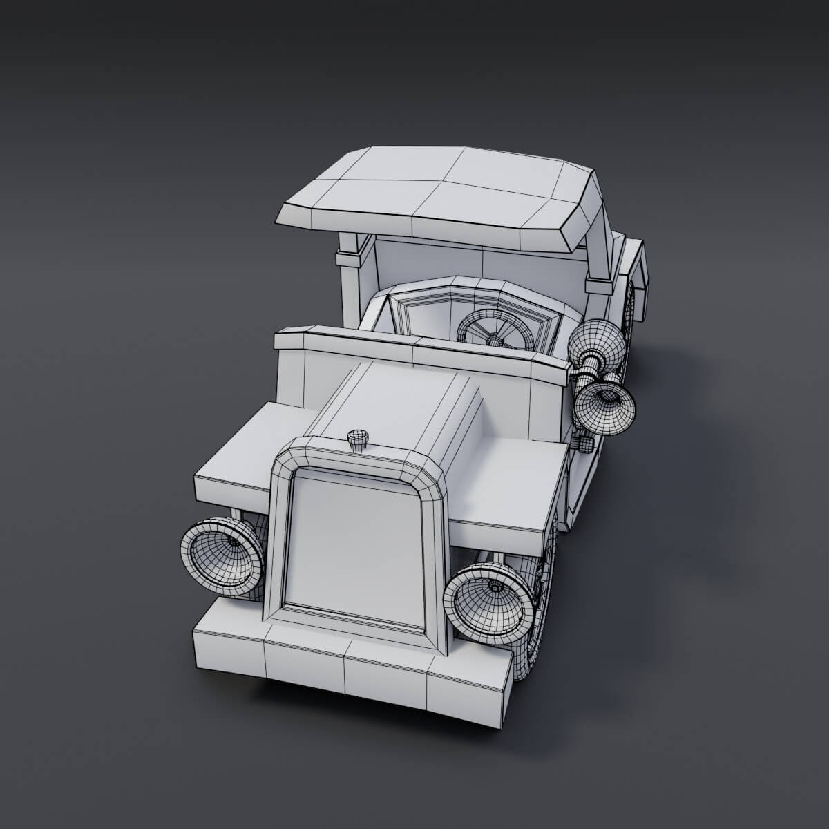 Roadster - 3D Model by mg53