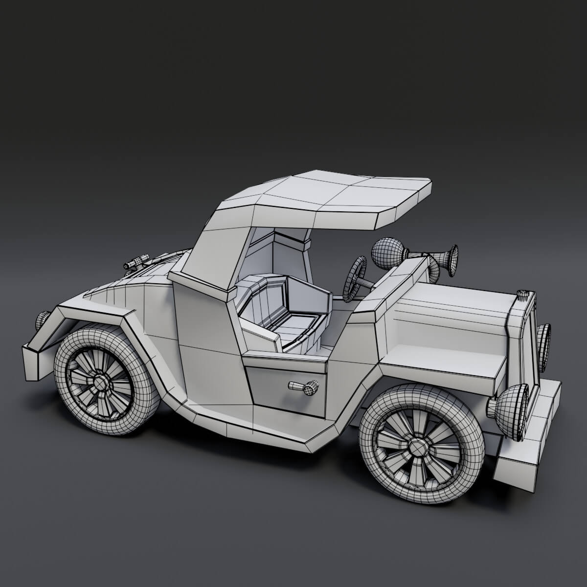 Roadster - 3D Model by mg53