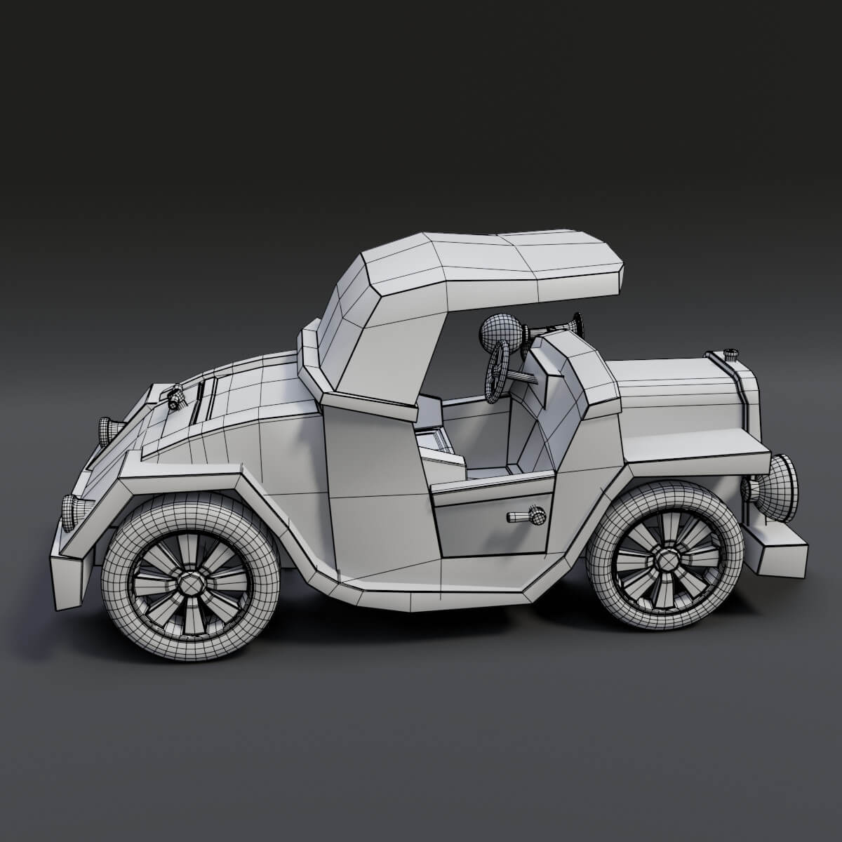 Roadster - 3D Model by mg53