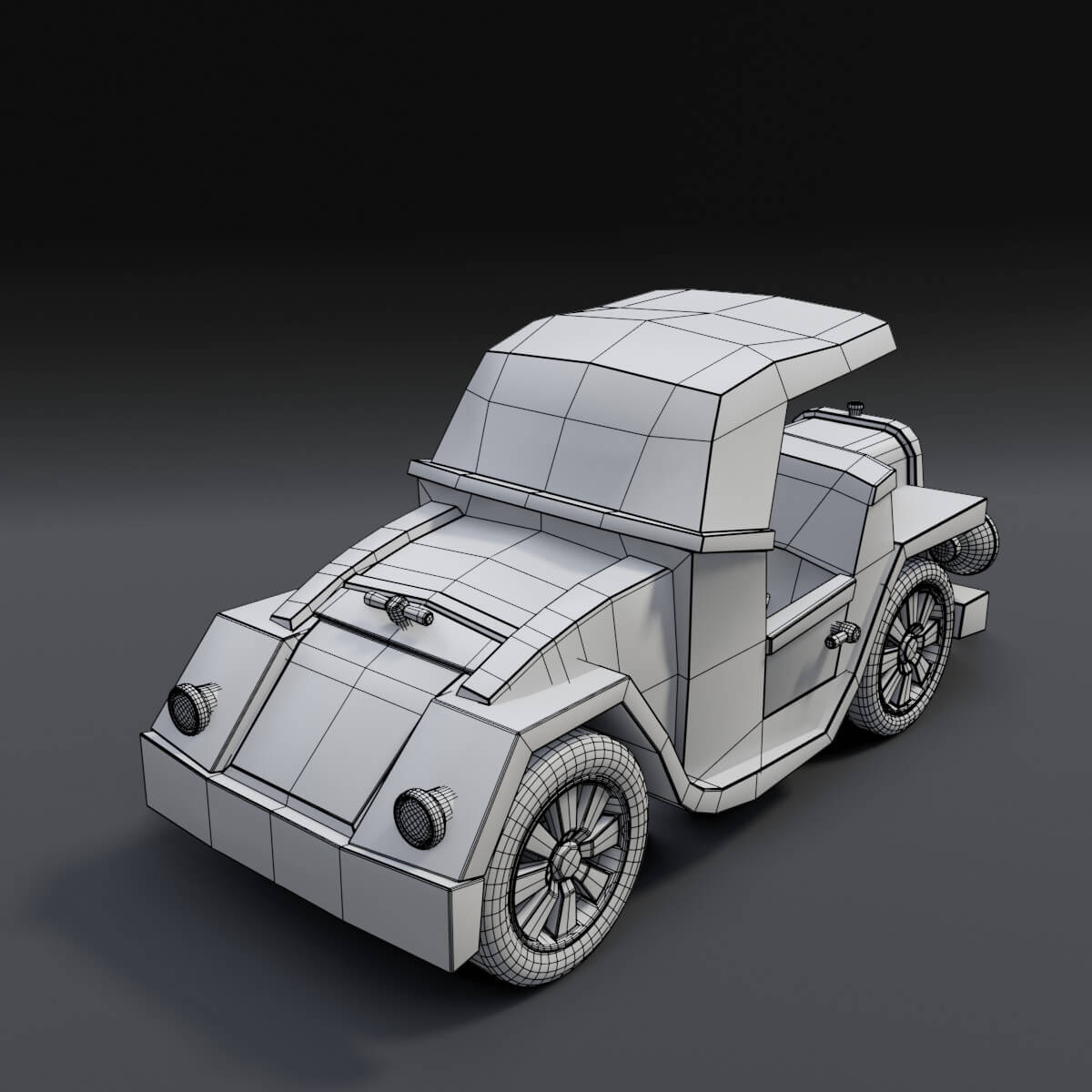 Roadster - 3D Model by mg53