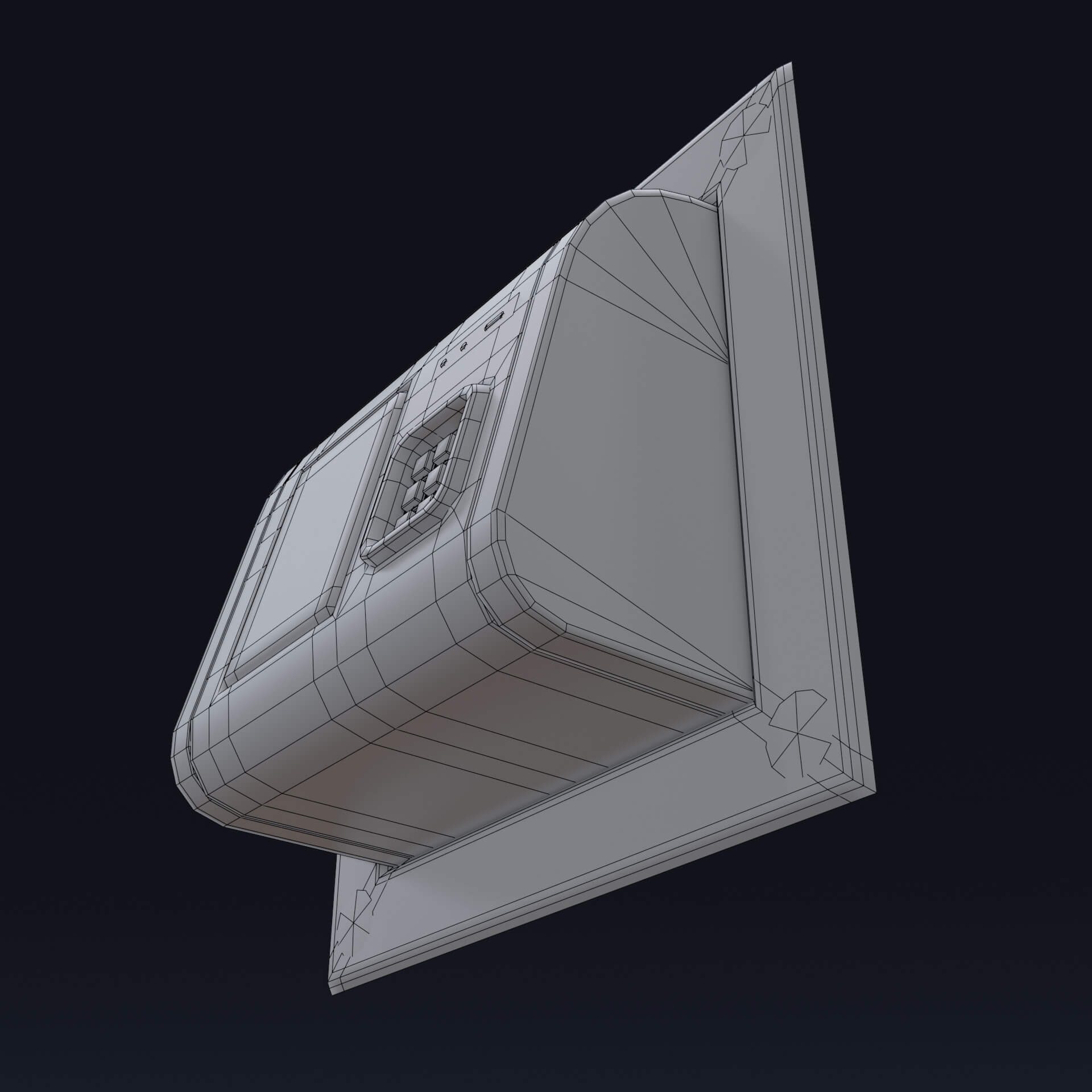 Sci-Fi Terminal 3D Model by mg53