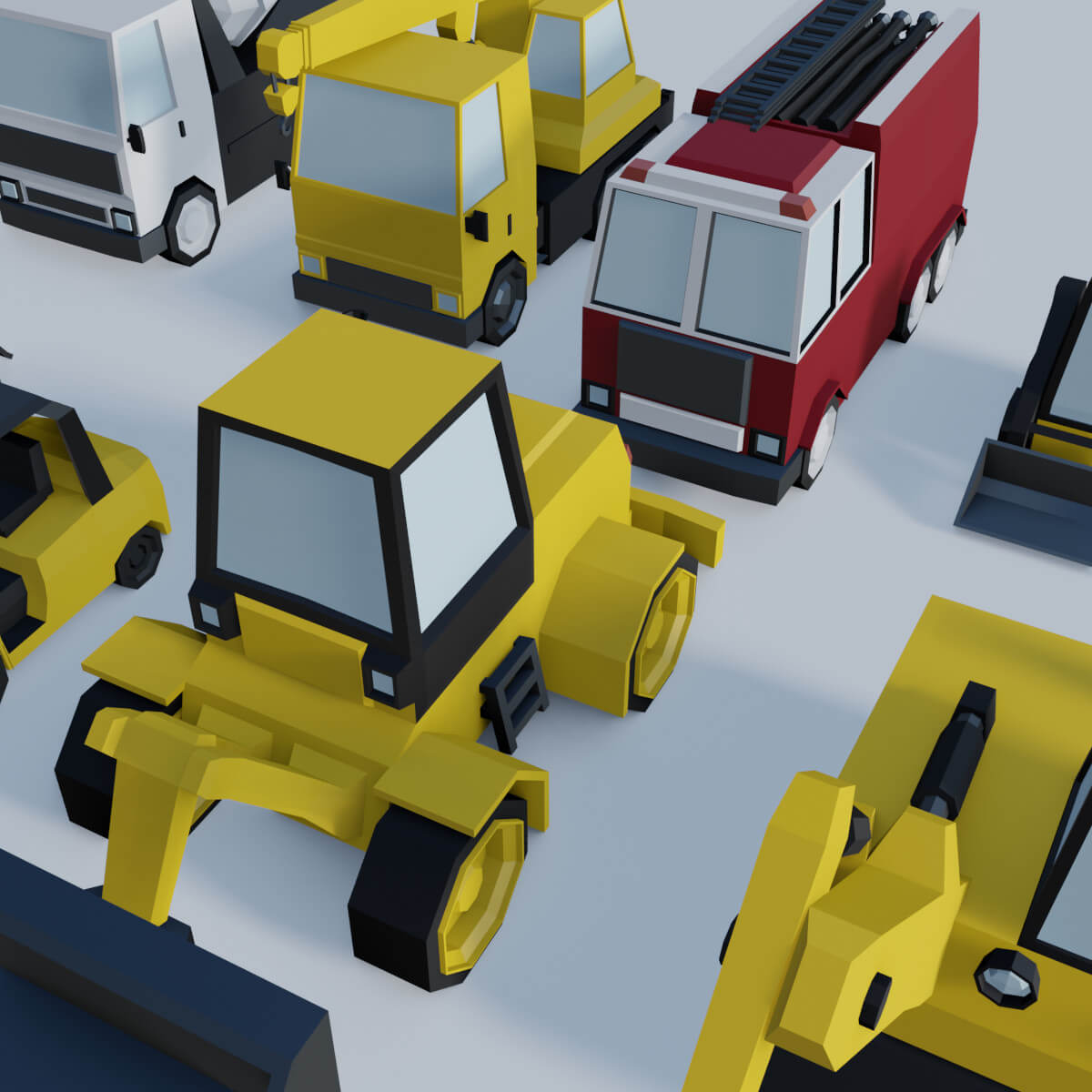 Special Vehicles - 3D Model by mg53