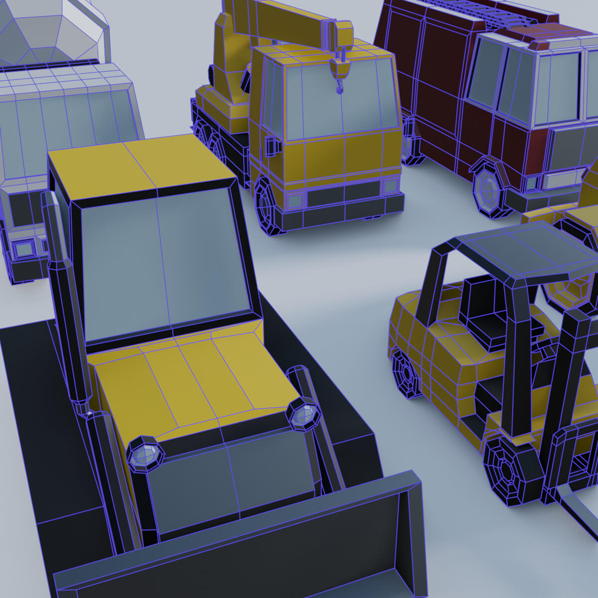 Special Vehicles - 3D Model by mg53