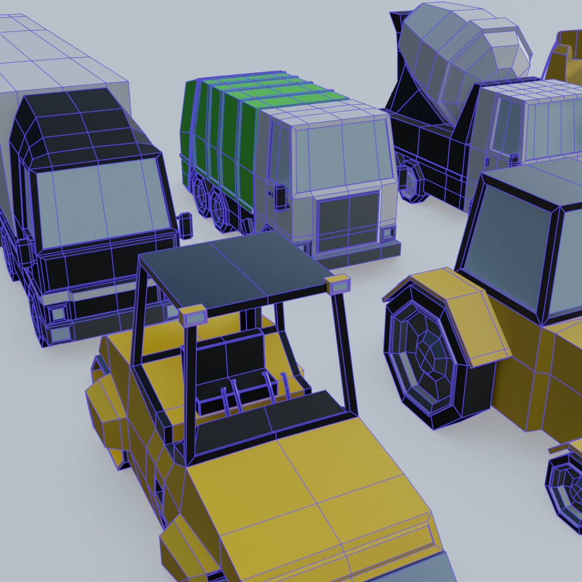 Special Vehicles - 3D Model by mg53