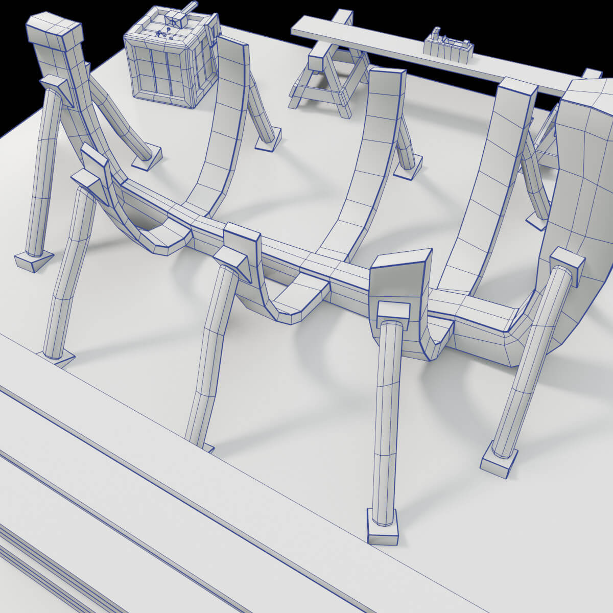 Toon Shipyard - 3D Model by mg53