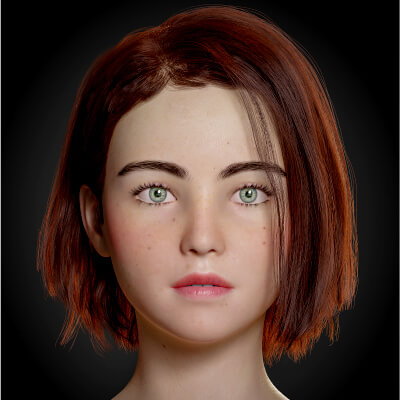 Monna – Realistic Female Rigged - 3D Model by mhmfrhat