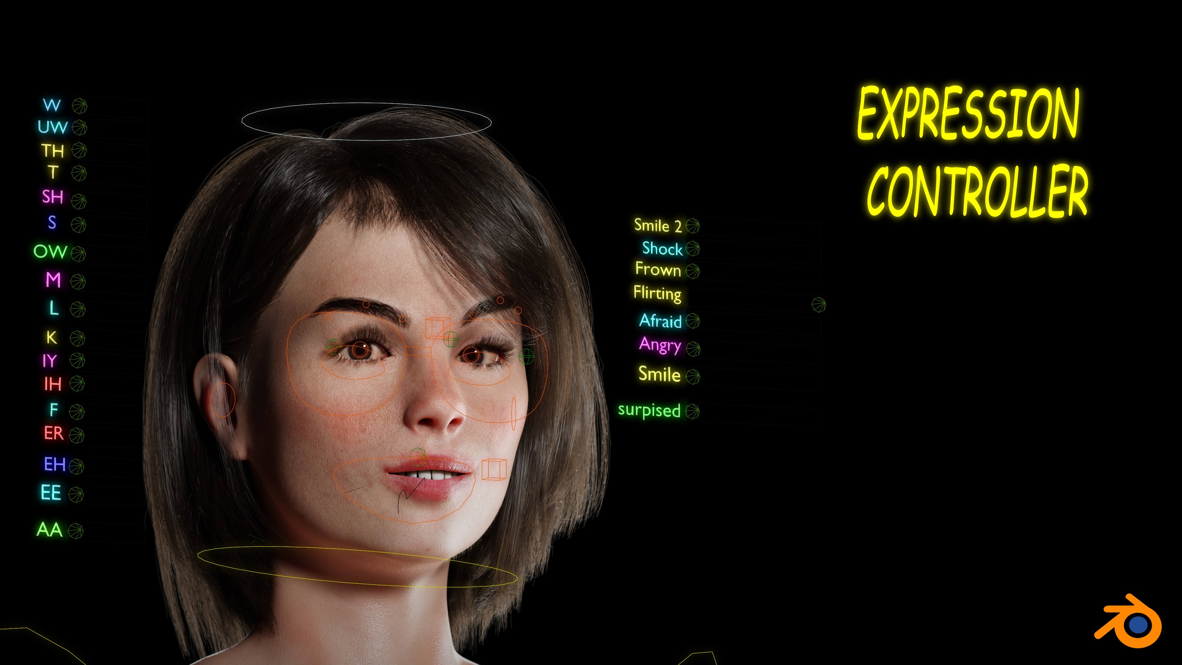 Realistic Female Rigged V 2 - 3D Model by mhmfrhat