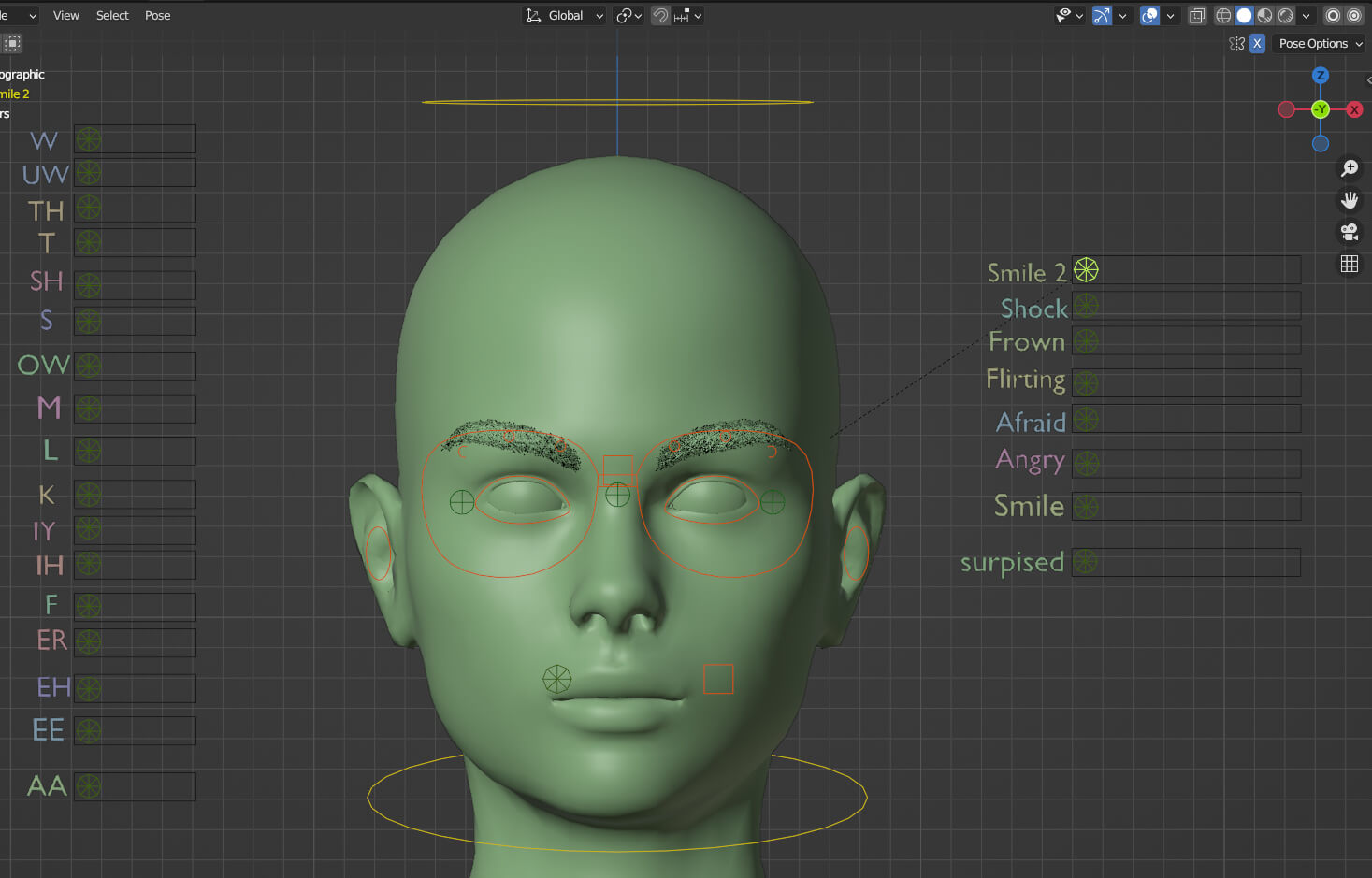 Realistic Female Rigged V 2 - 3D Model by mhmfrhat