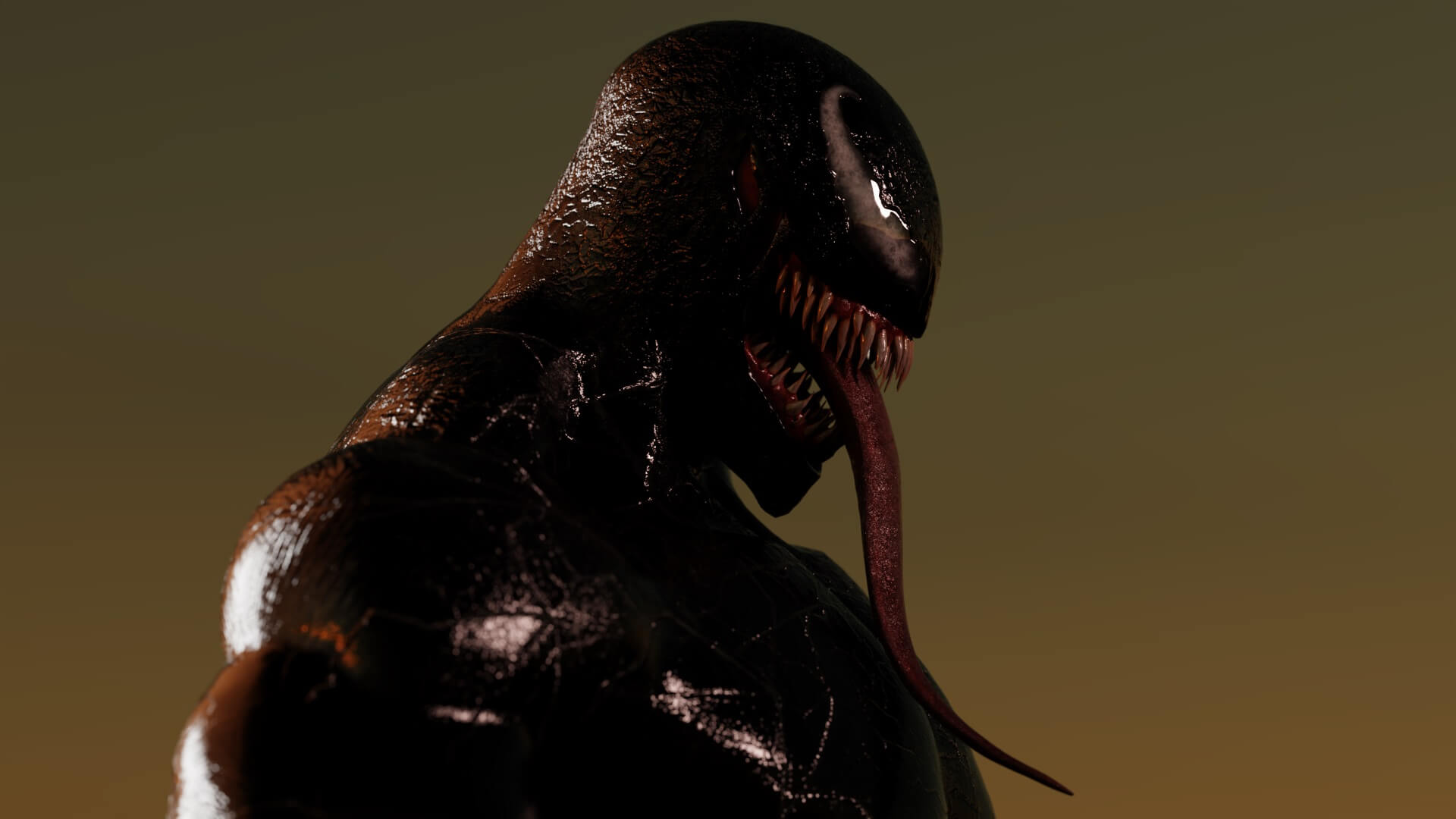 Venom Rigged-Advanced 3D Model by mhmfrhat