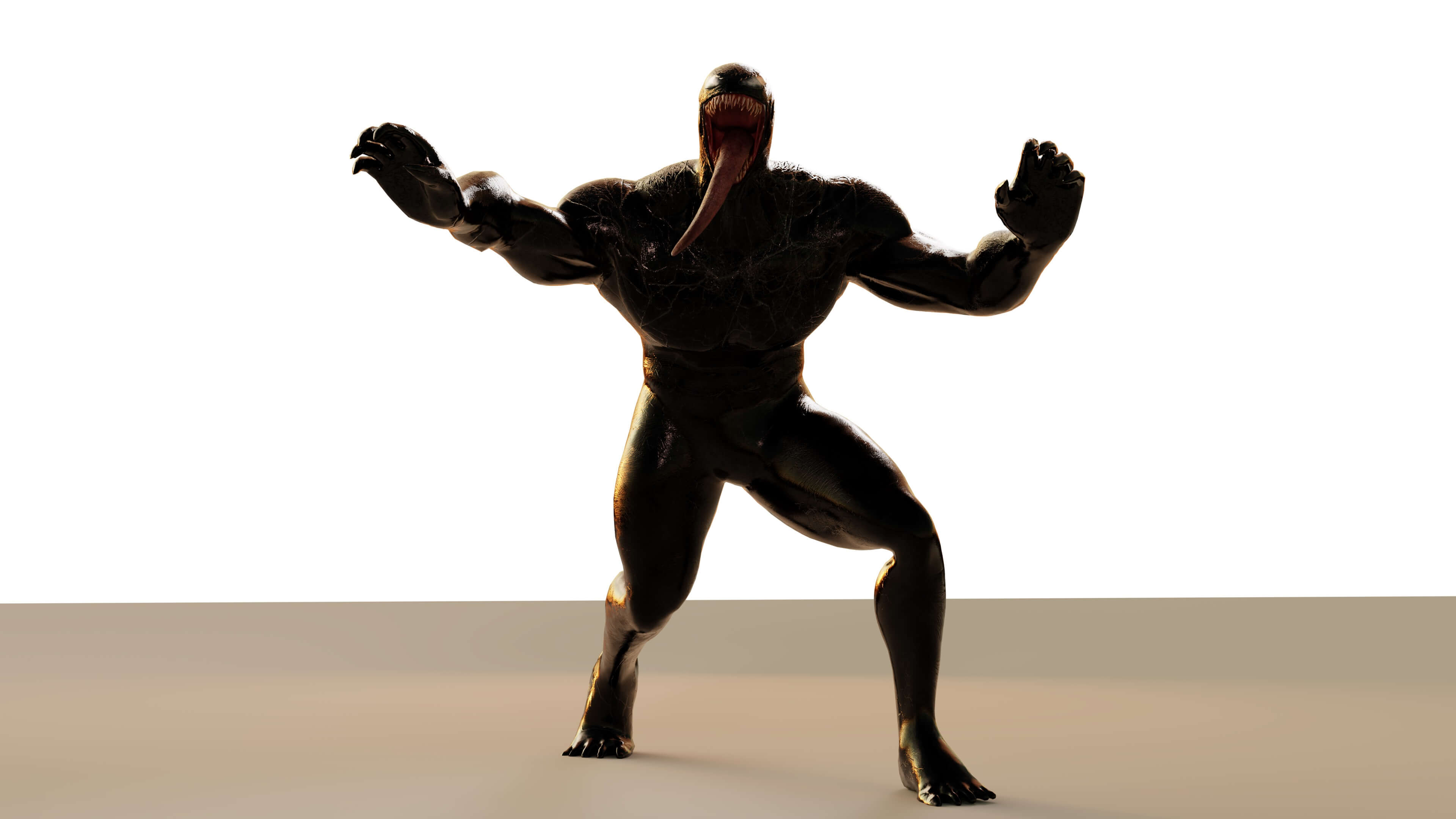 Venom Rigged-Advanced 3D Model by mhmfrhat