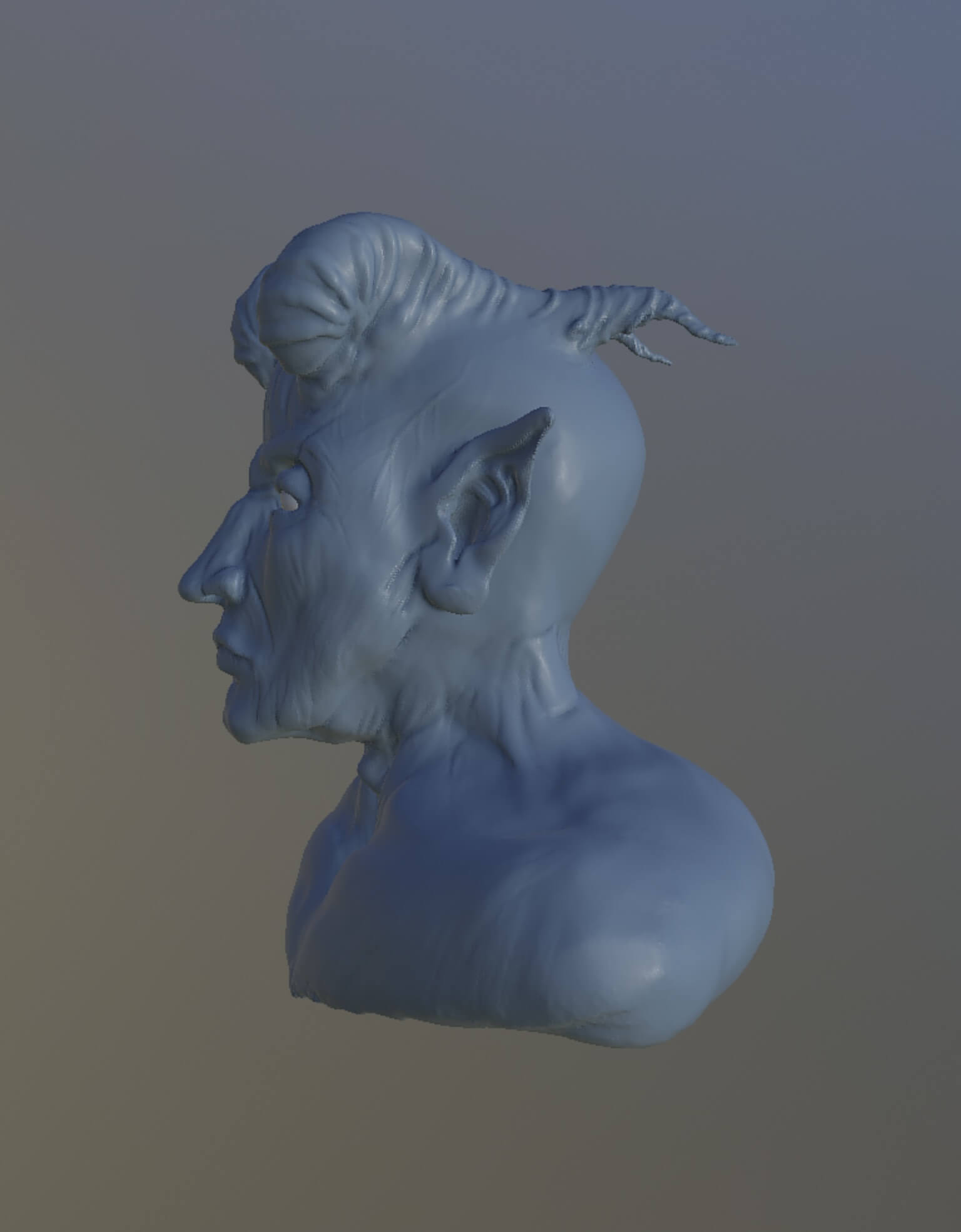 Devil 'S Head - 3D Model by Miareed