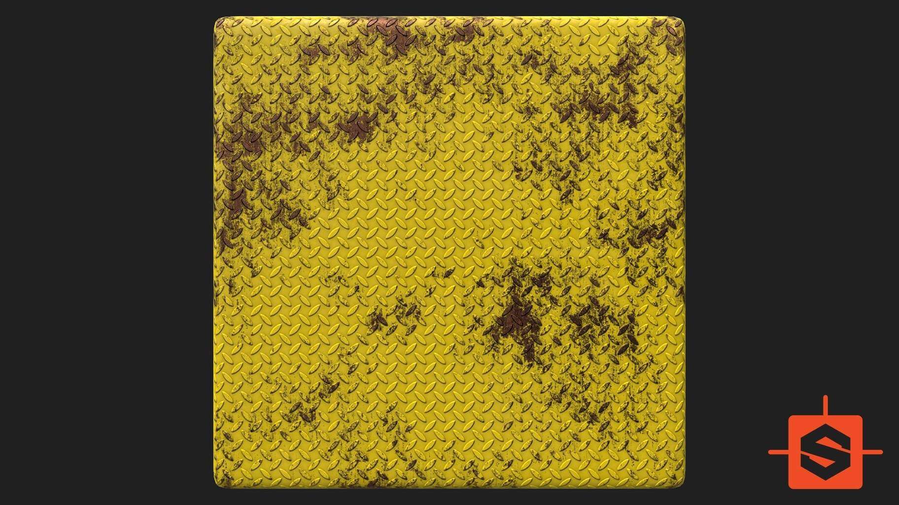 Metal Floor Paint Rusted Texture by michalpetrik