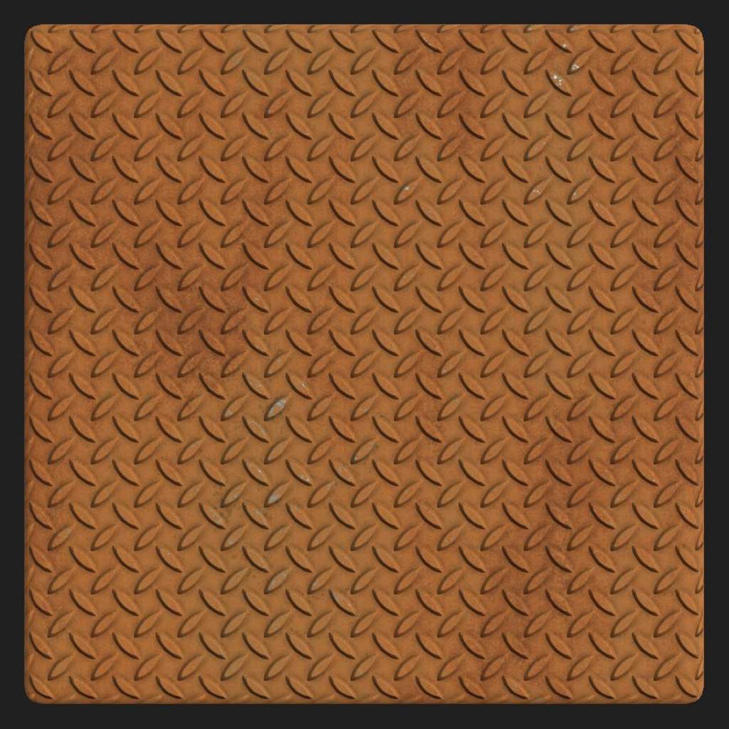 Metal Floor Rusted Texture by michalpetrik