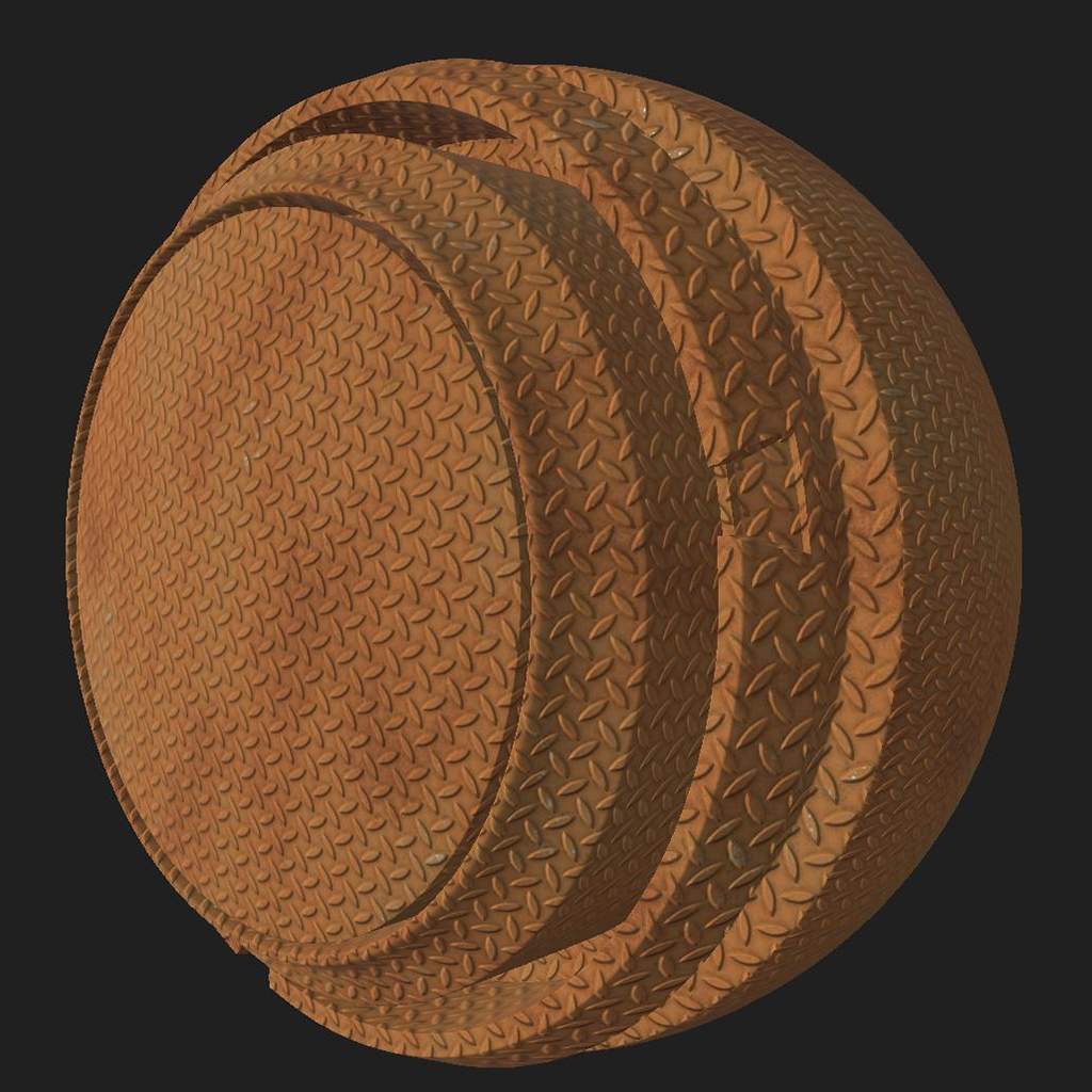 Metal Floor Rusted Texture by michalpetrik