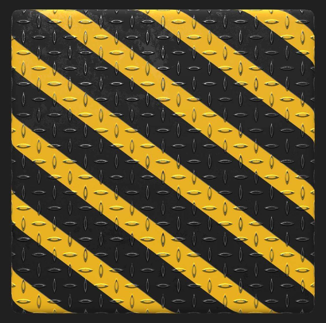 Metal Floor Stripes - 3D Texture by michalpetrik