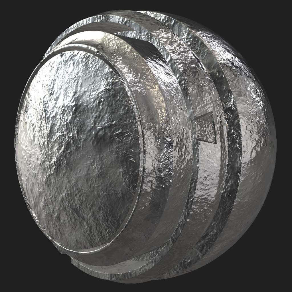 Silver Texture by michalpetrik