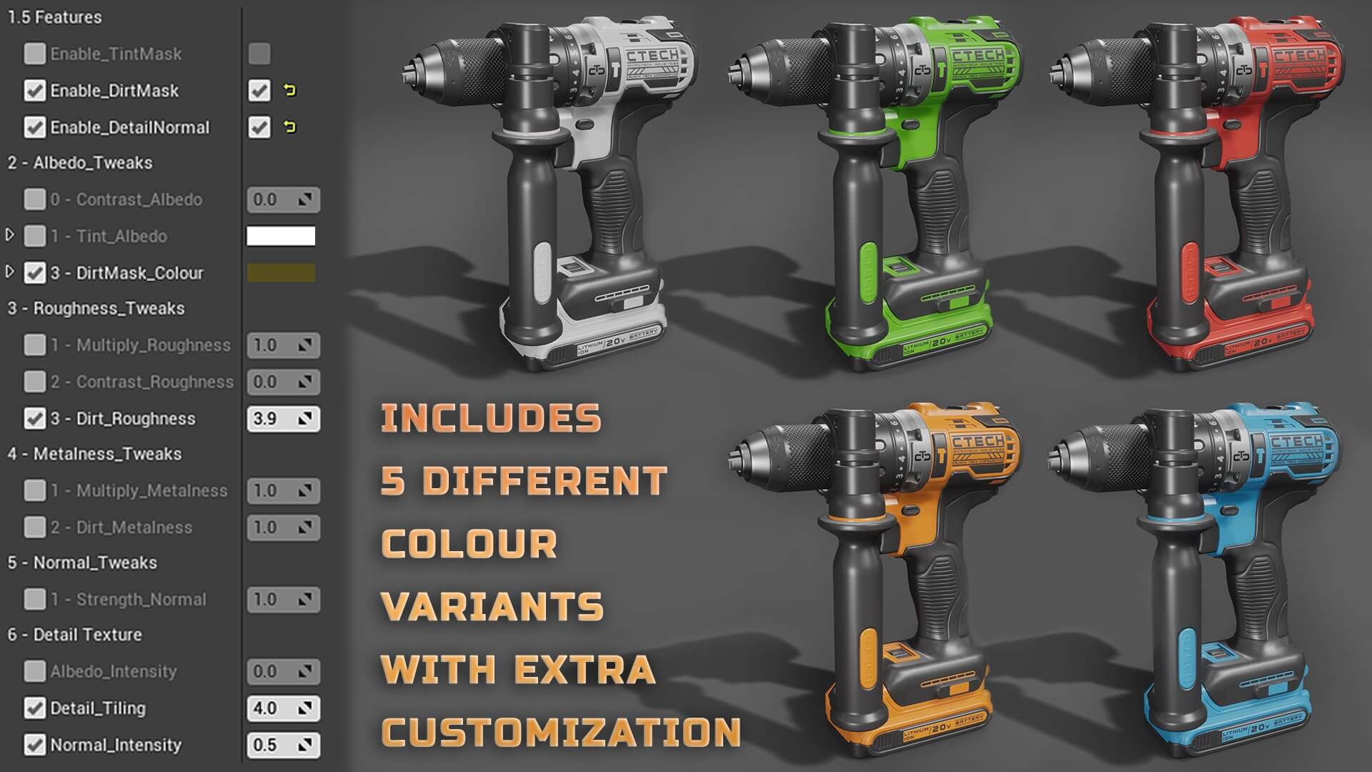 Power Tools Pack - 3D Model by microcrunch