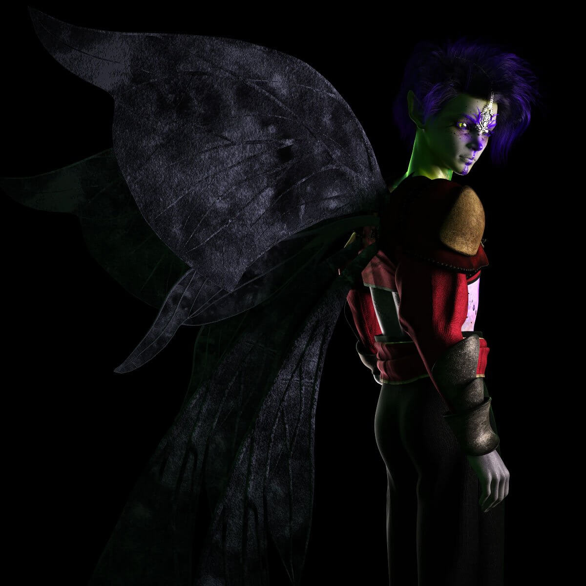 Darchka 3D Render, Digital Art by midnight_star117