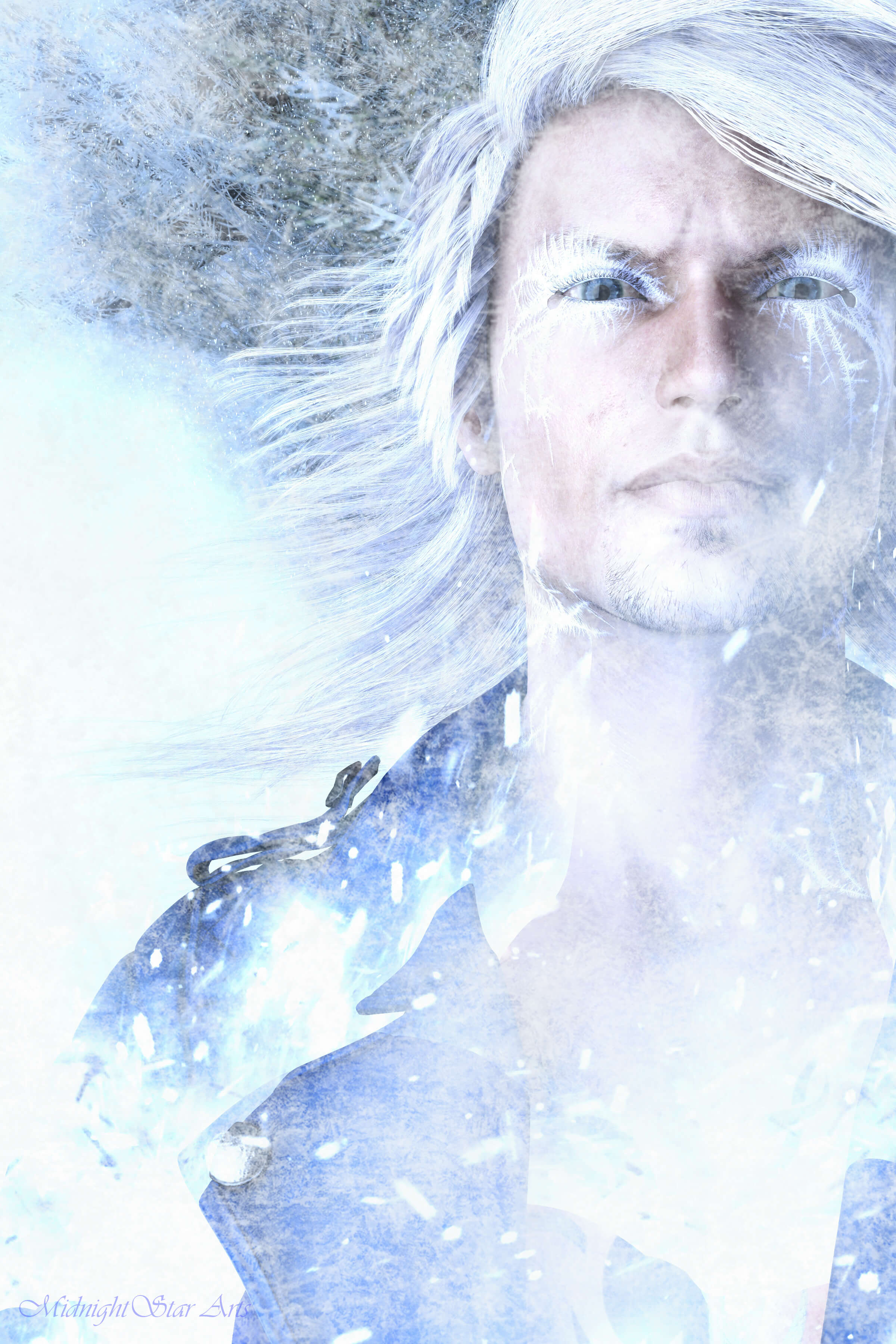 Jack Frost 3D Render, Digital Art by midnight_star117