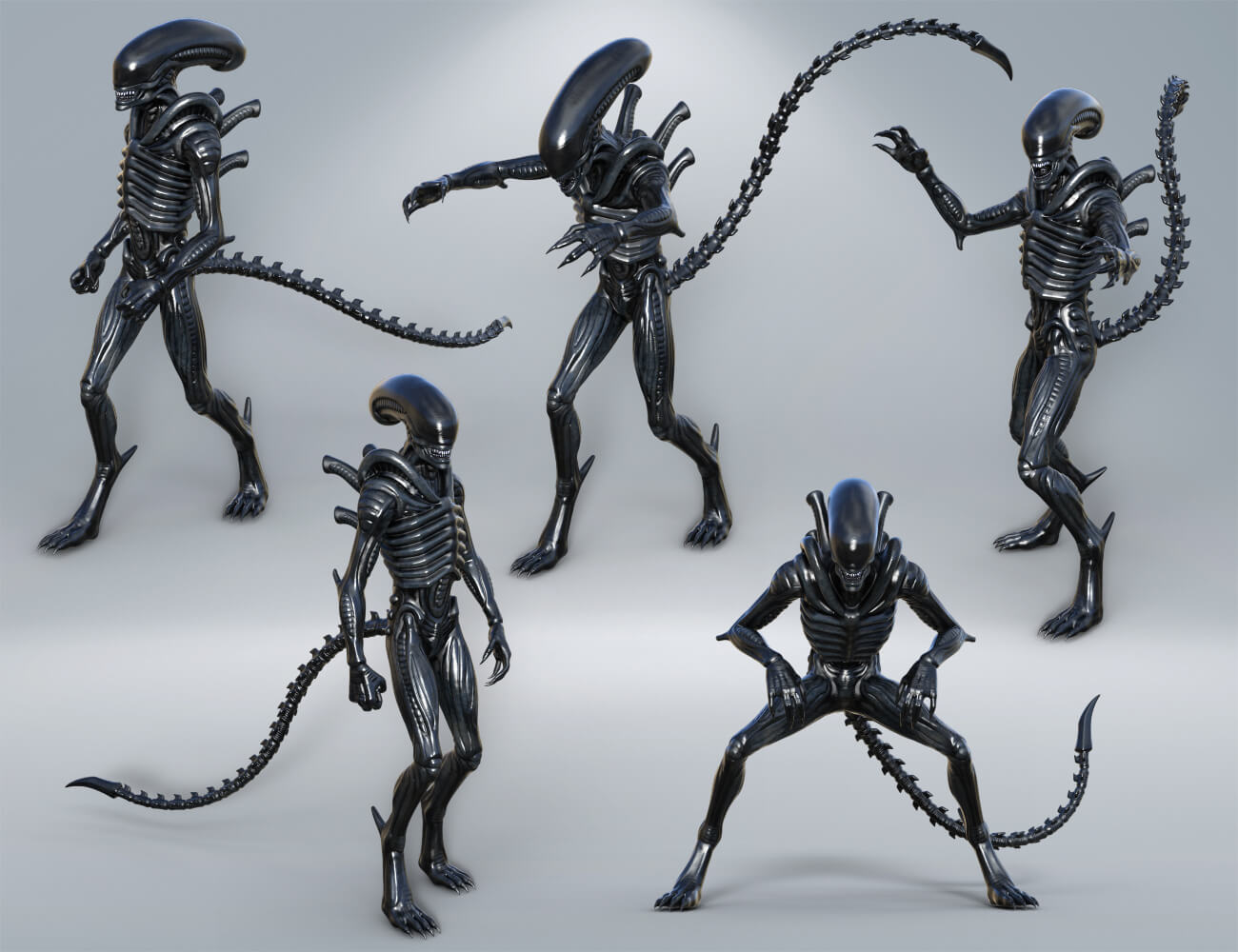 Midnight Alien Demon - Daz Content by midnight_stories