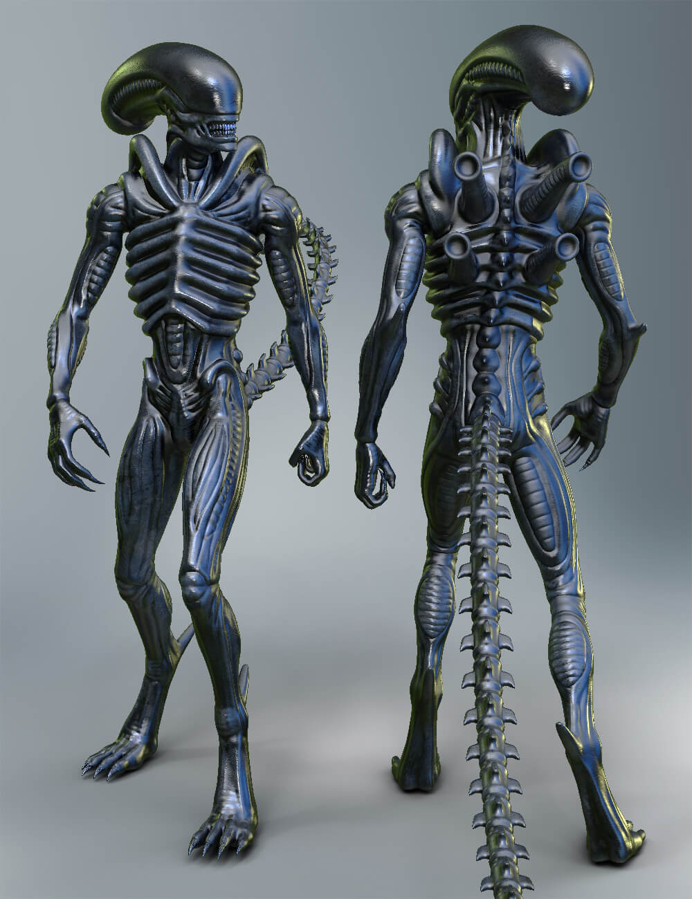 Midnight Alien Demon - Daz Content by midnight_stories