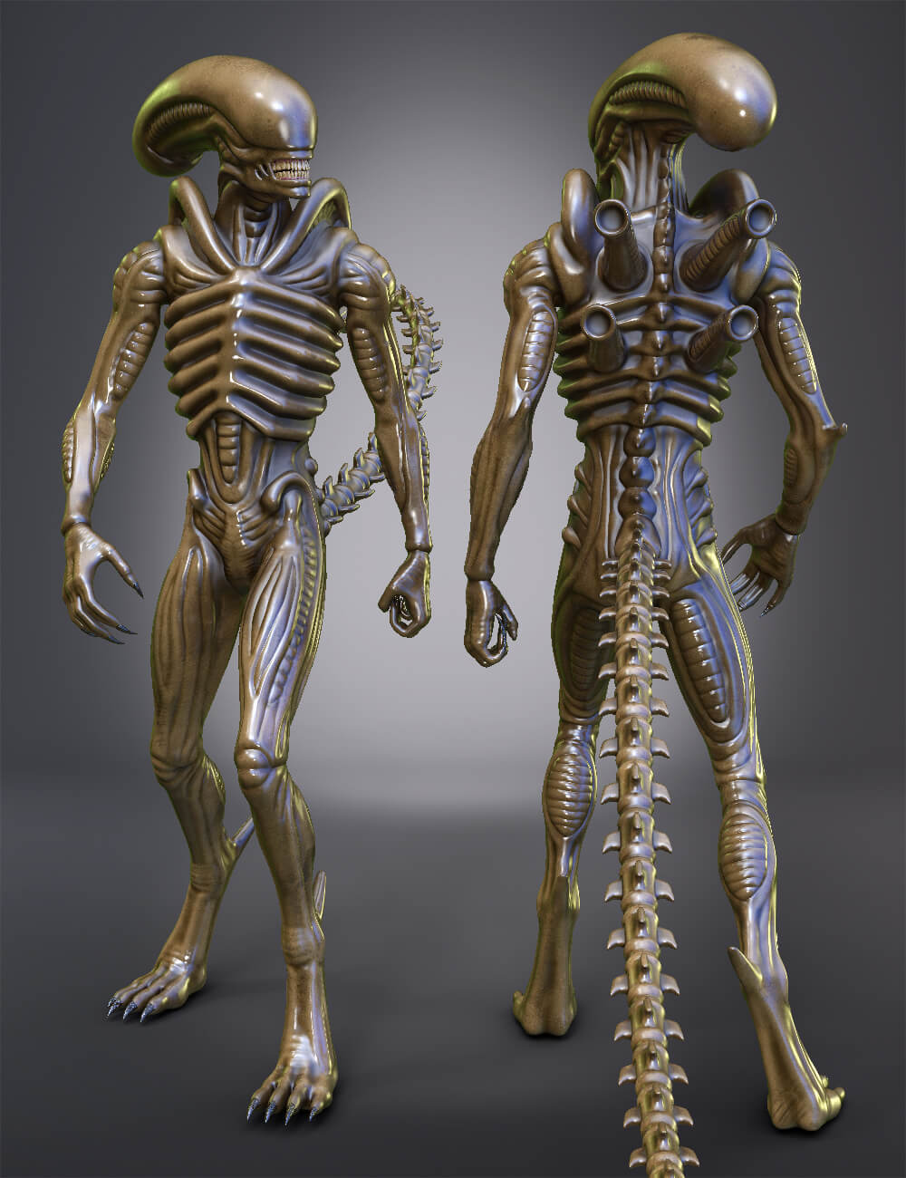 Midnight Alien Demon - Daz Content by midnight_stories