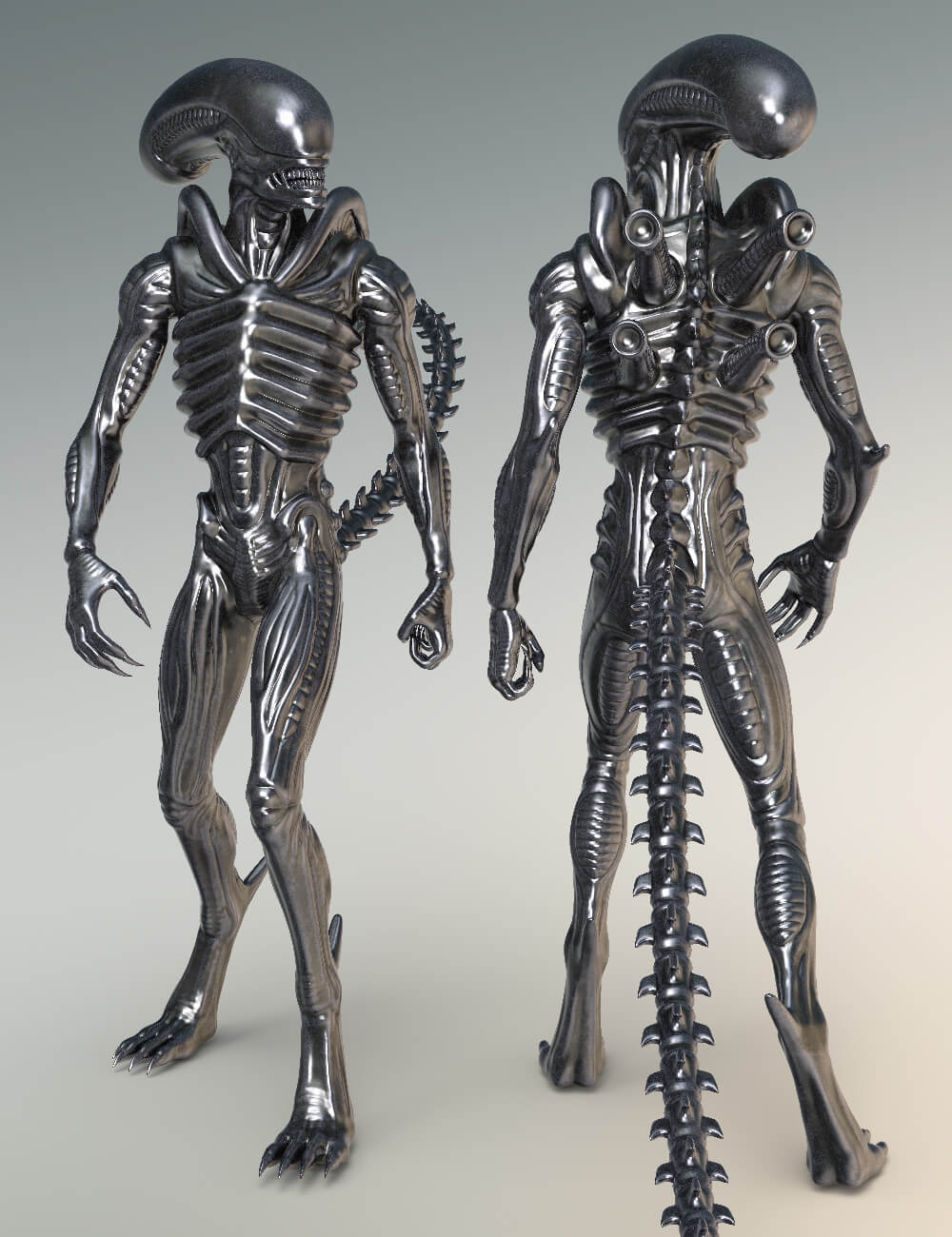 Midnight Alien Demon - Daz Content by midnight_stories